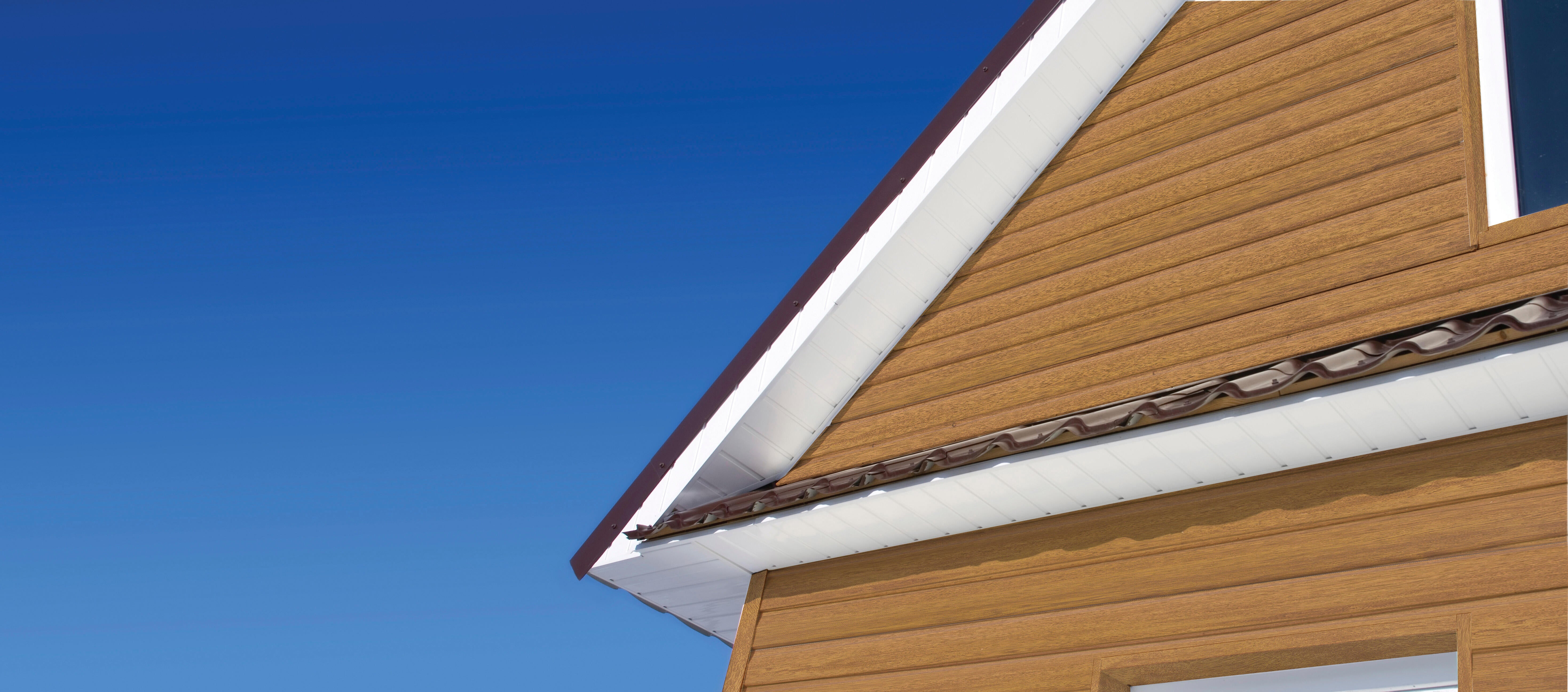 Clin pour bardage pvc chêne FREEFOAM Solid + 3.95 m | Leroy Merlin