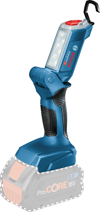 Lampe rechargeable 300 lumens BOSCH PROFESSIONAL GLI 18V-300, sans ...
