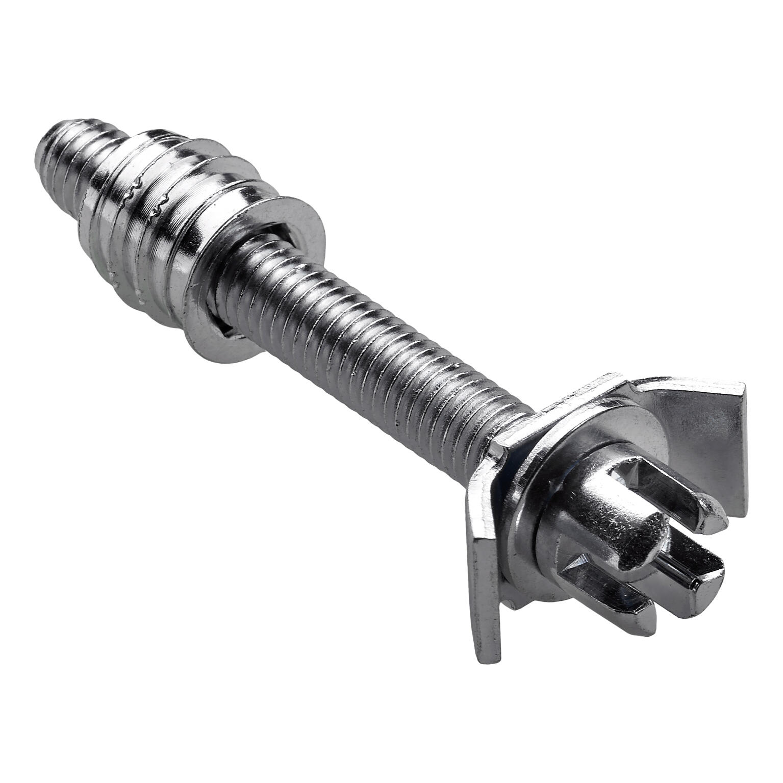 Lot de 2 vis d'assemblage avec manchon acier brut HETTICH, l.60 mm ...