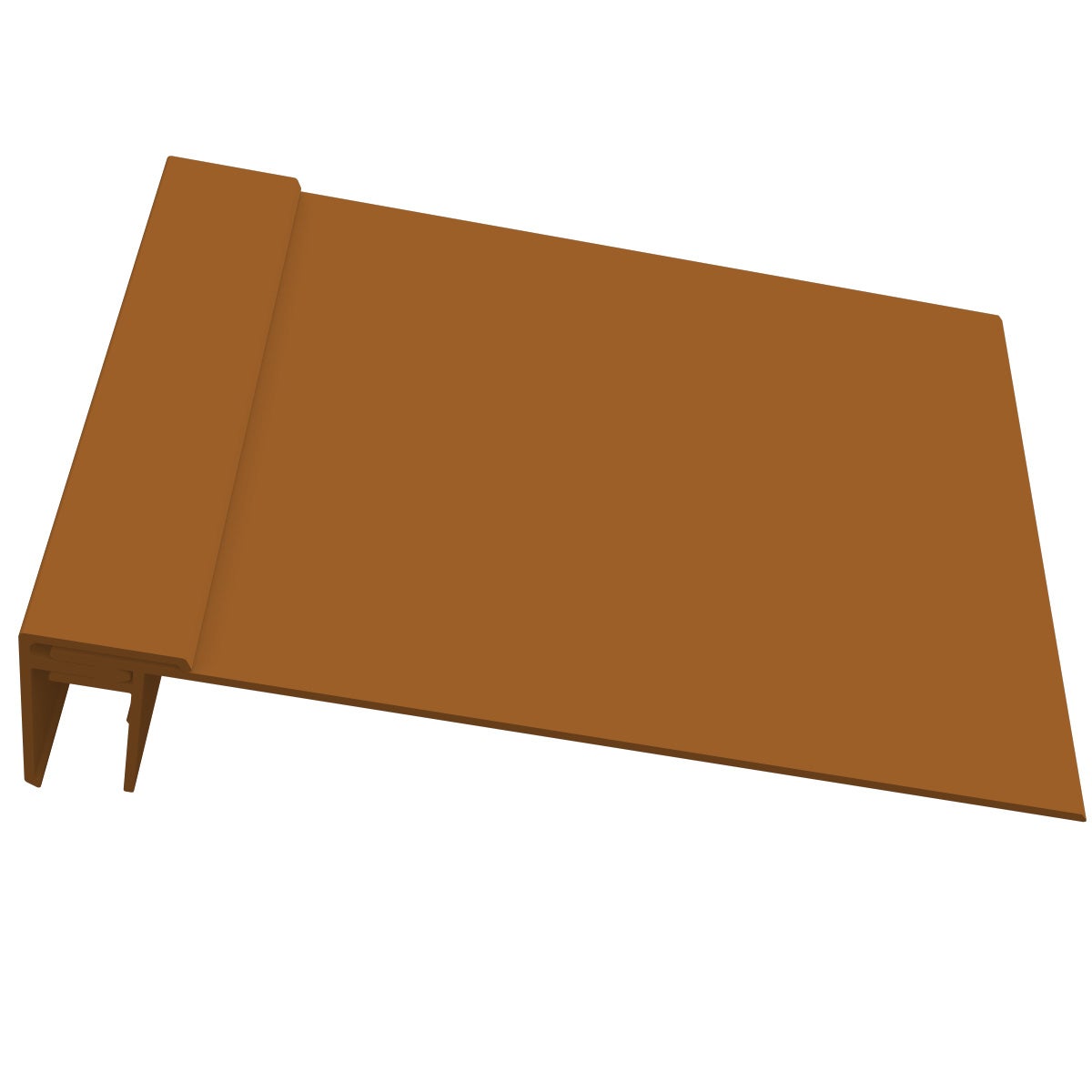 Profil battée pvc FREEFOAM Faza wood chêne douglas 3 m | Leroy Merlin