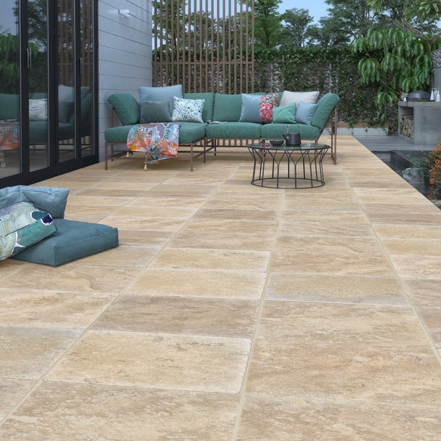 Dalle de terrasse en pierre naturelle | Leroy Merlin
