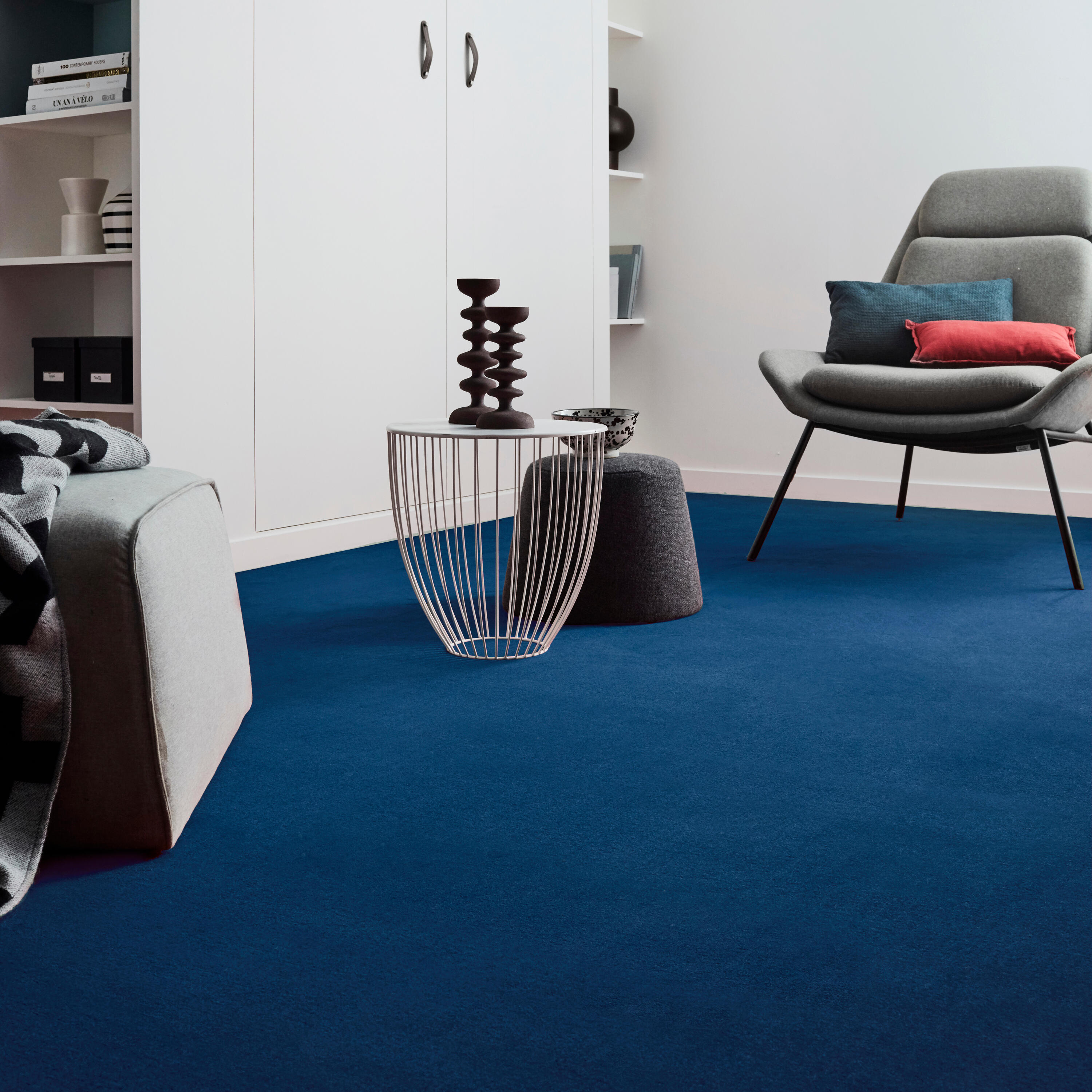 Moquette velours ras uni, London, rouleau l.4 m | Leroy Merlin