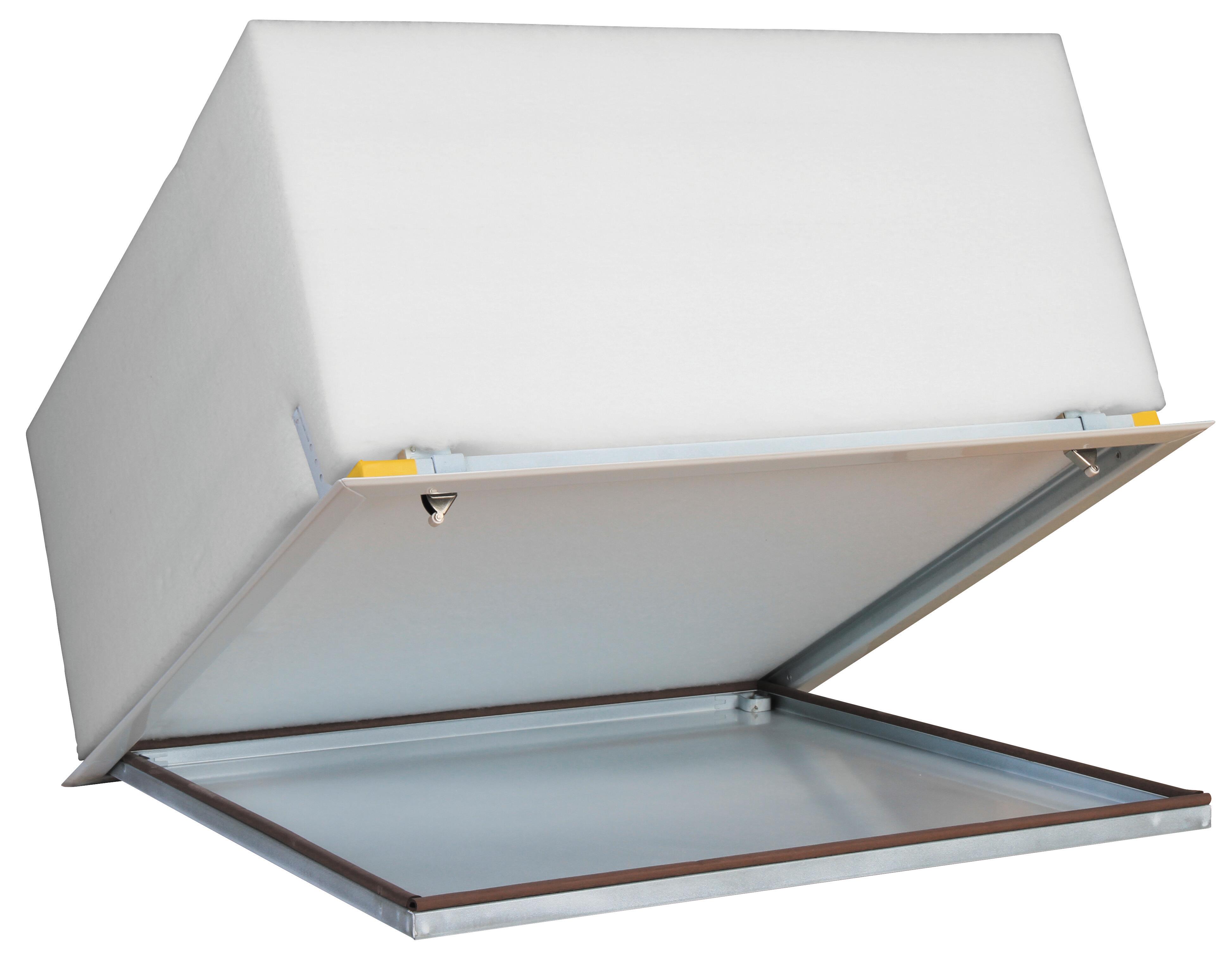 Trappe de visite pour combles isolée R8, l.59.5 x H.59.5 cm, SEMIN ...