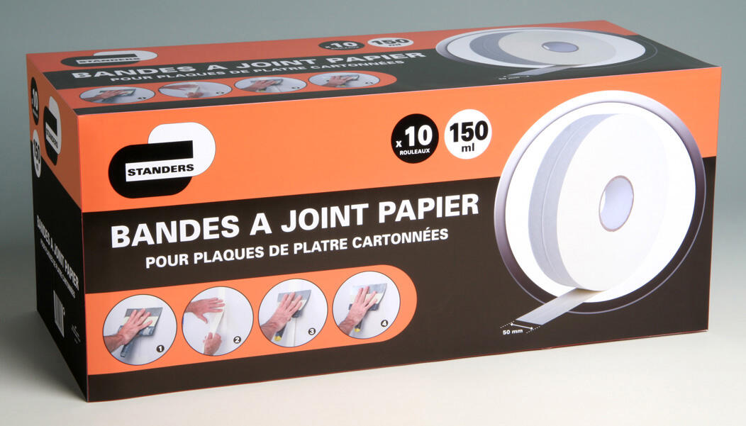 Bande à joint papier, STANDERS, 150 ml | Leroy Merlin