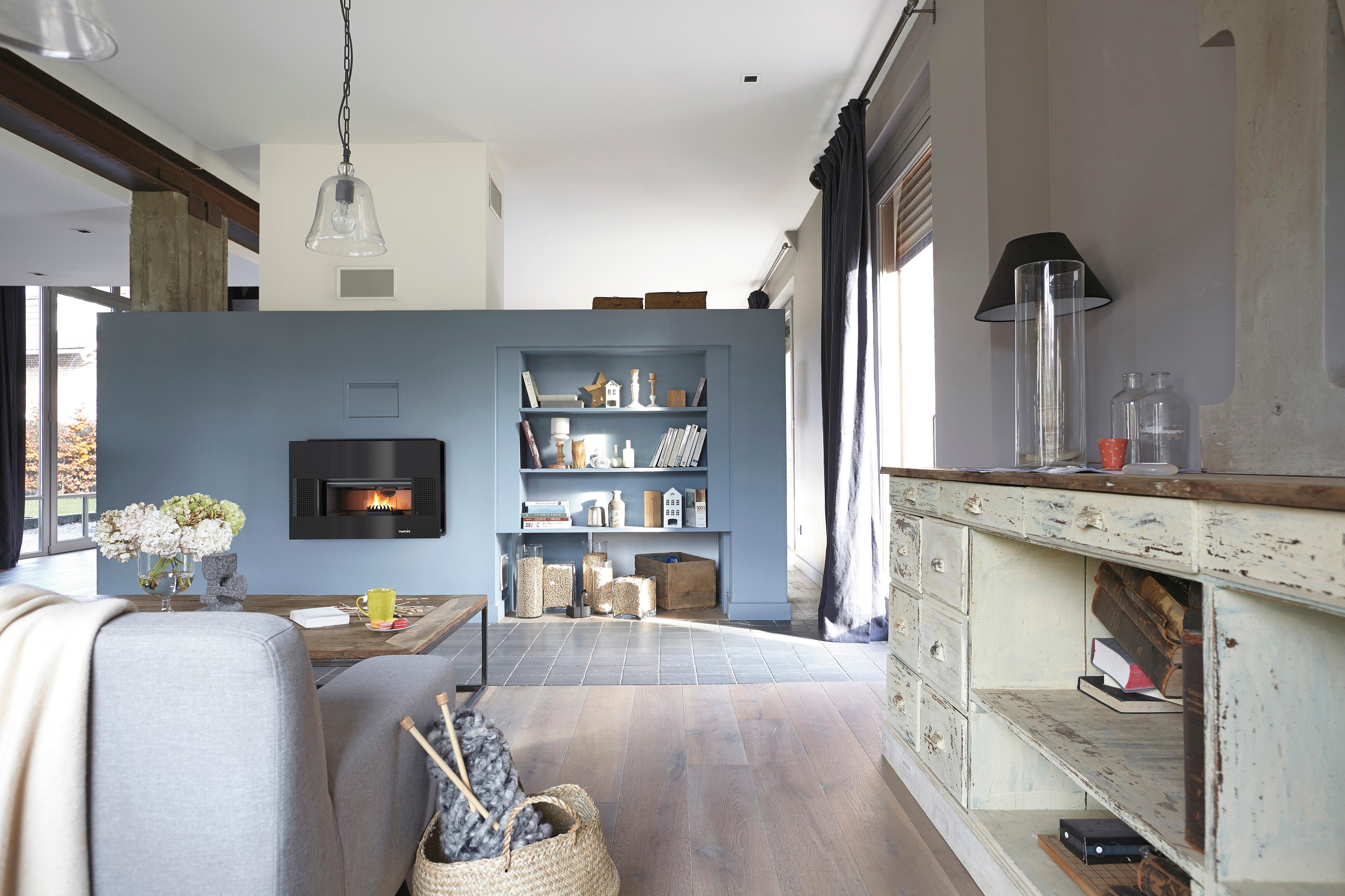 Plaque de plâtre BA 13 ignifuge feu rose A2 S1 D0 L.250 x l.120 cm NF ...