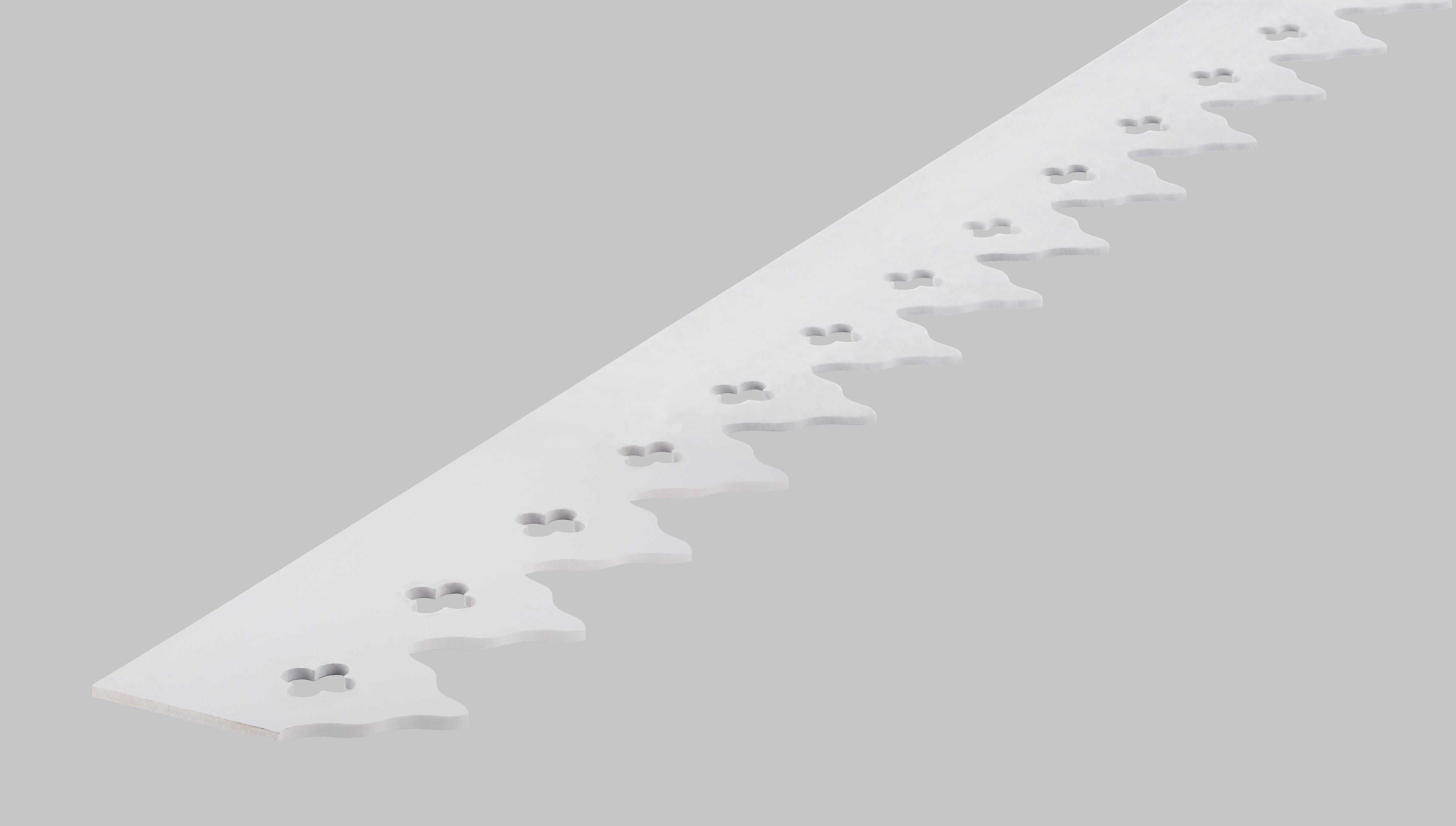 Frise caire en PVC, long. 198cm, section 180x6mm | Leroy Merlin