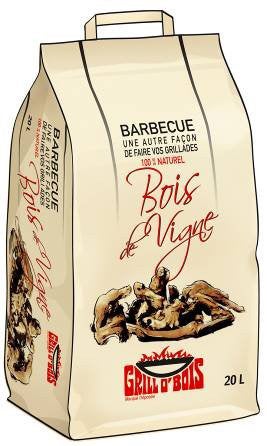 Sarment de vigne solide GRILLO'BOIS par 20 l | Leroy Merlin