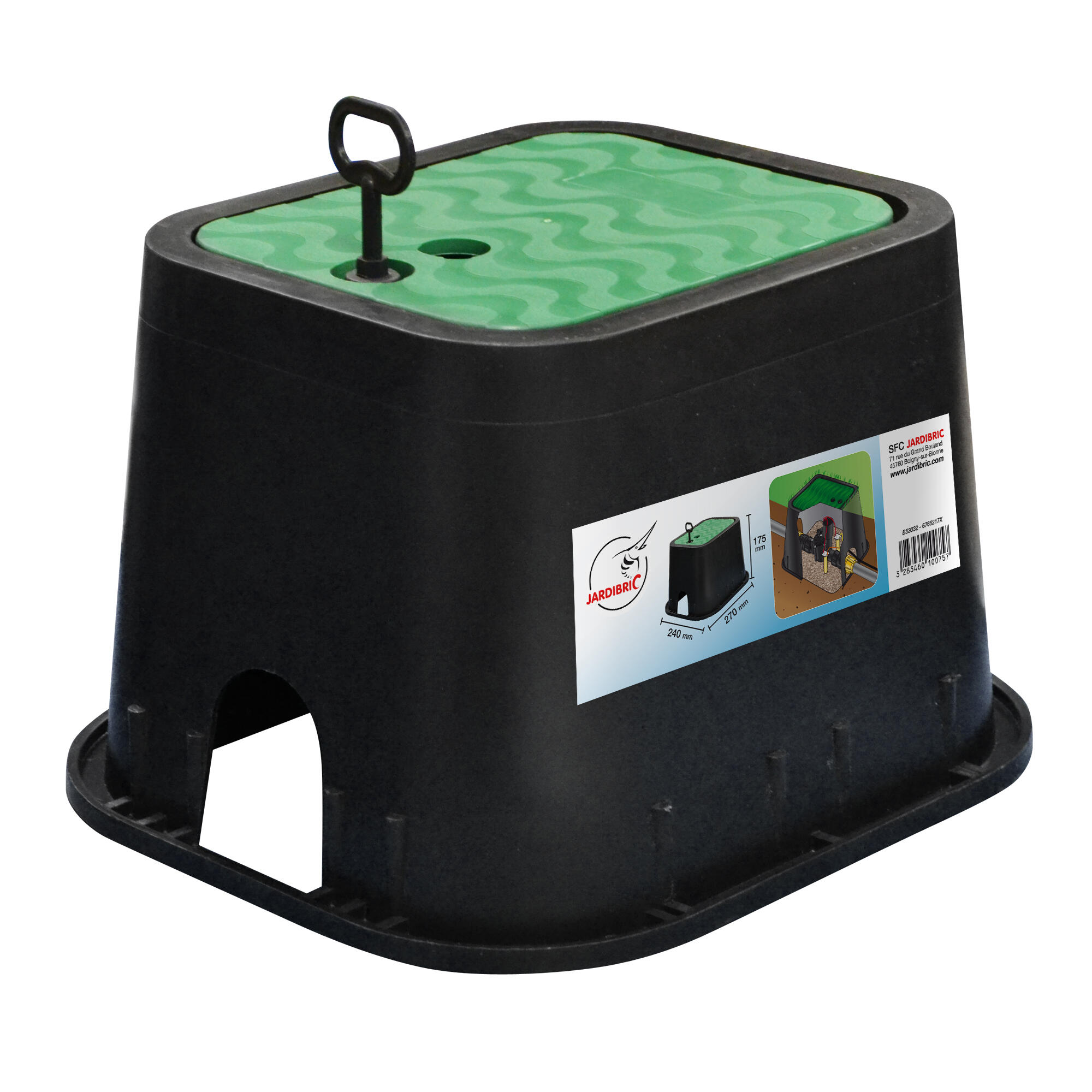 Regard rectangulaire 240x270x175 B53032 | Leroy Merlin