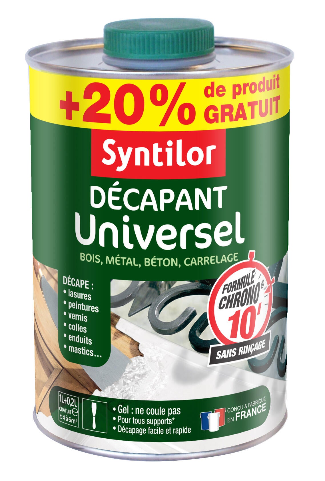 Décapant universel SYNTILOR Chrono, 1.2 l | Leroy Merlin