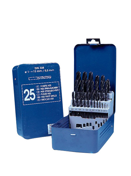 Coffret de 25 forets, Diam.1 à 13 mm. TIVOLY, 25 pièces | Leroy Merlin