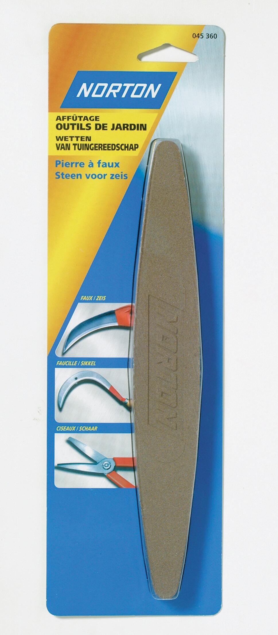 Pierre à faux pour inox NORTON, Diam.240 mm | Leroy Merlin