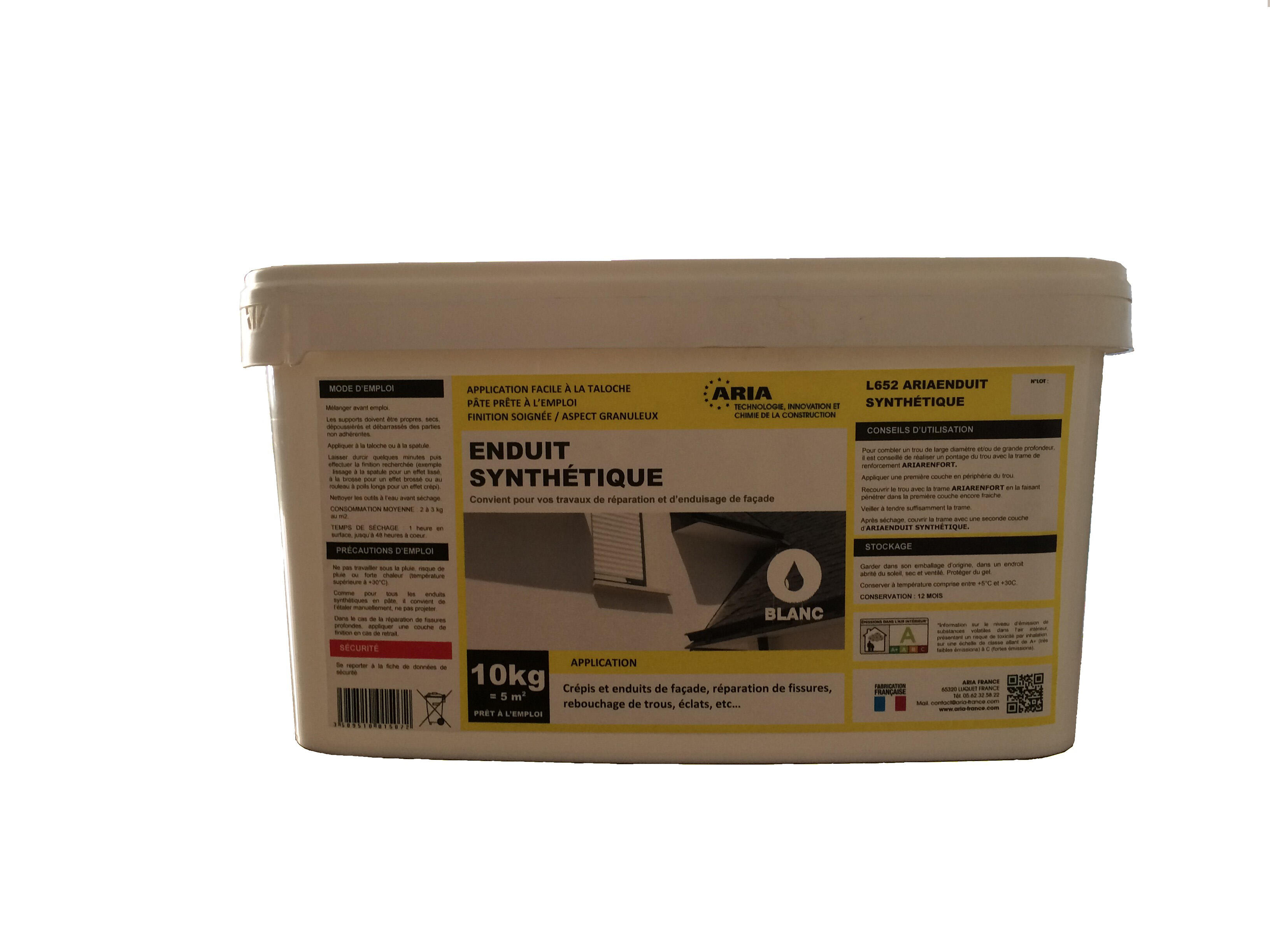 Enduit monocouche blanc 10.2 kg | Leroy Merlin