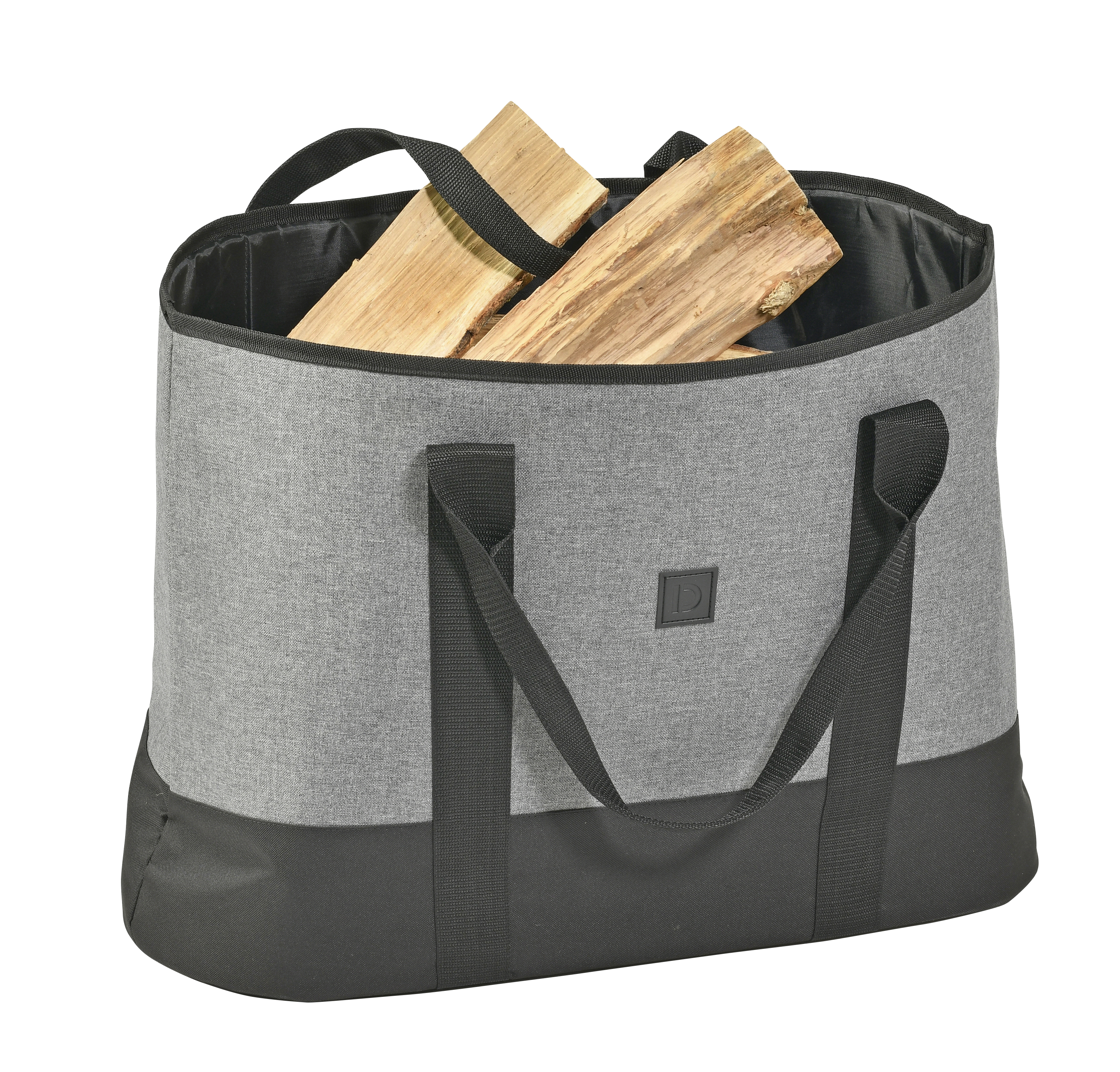 Sac polyester noir et gris Oveo DIXNEUF | Leroy Merlin