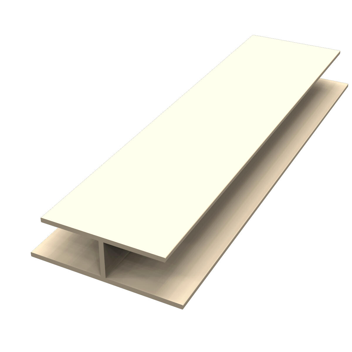 Profil de jonction H FSF1063SAB sable pvc L.3 m | Leroy Merlin