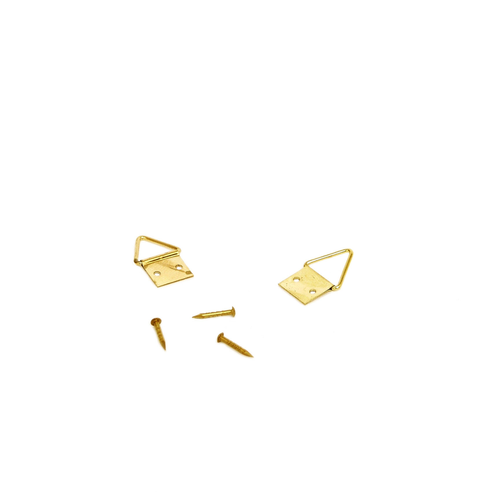 6 attaches triangles dorees12mm+vis 10kg | Leroy Merlin