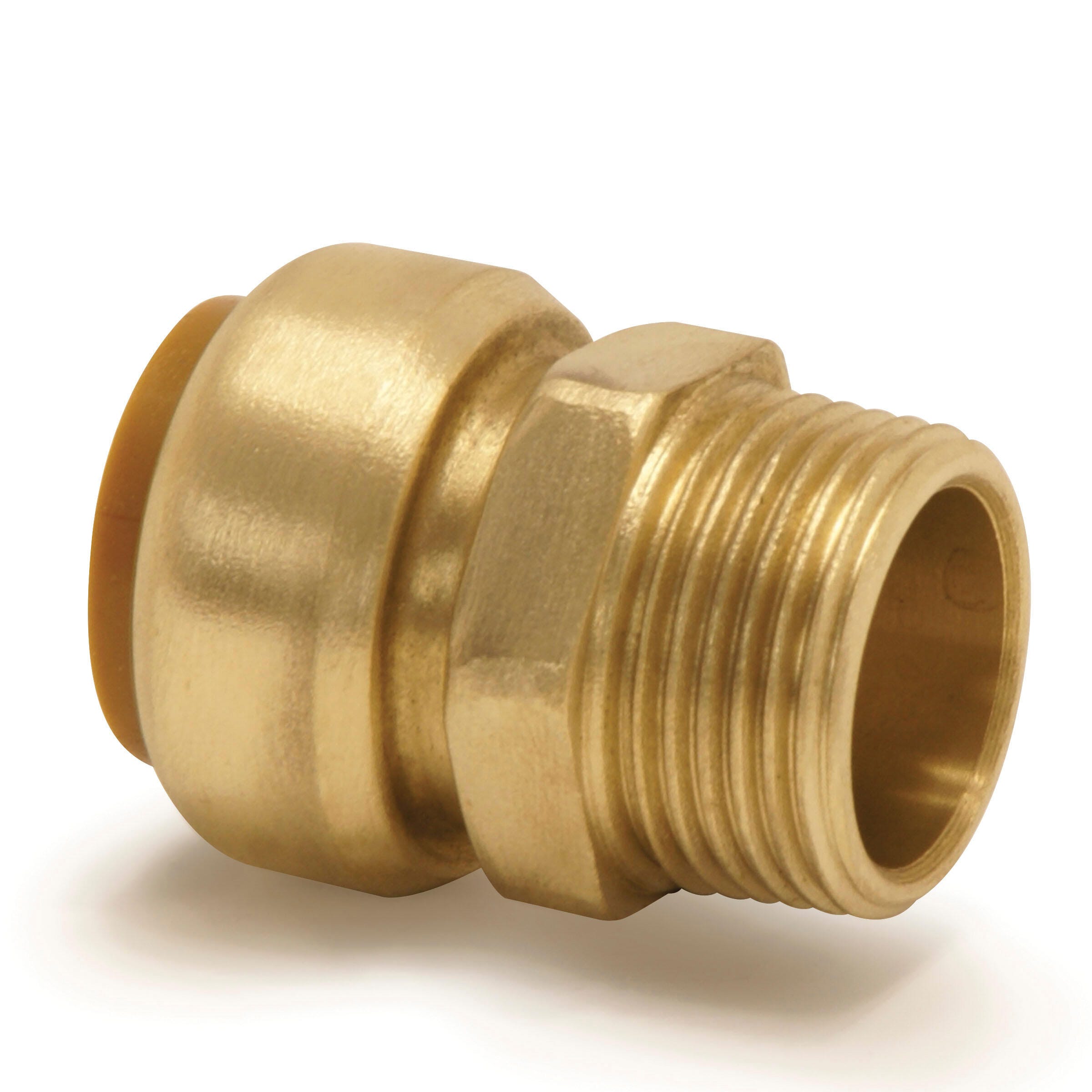 Raccord droit tectite laiton M 15 x 21 pour tube en cuivre | Leroy Merlin Raccord droit tectite laiton M 15 x 21 pour tube en cuivre | Leroy Merlin