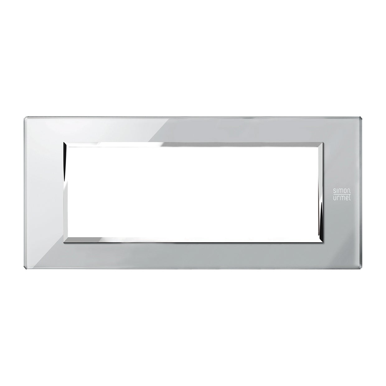 Placca 6 moduli Nea Expì SIMON URMET grigio opale | Leroy Merlin