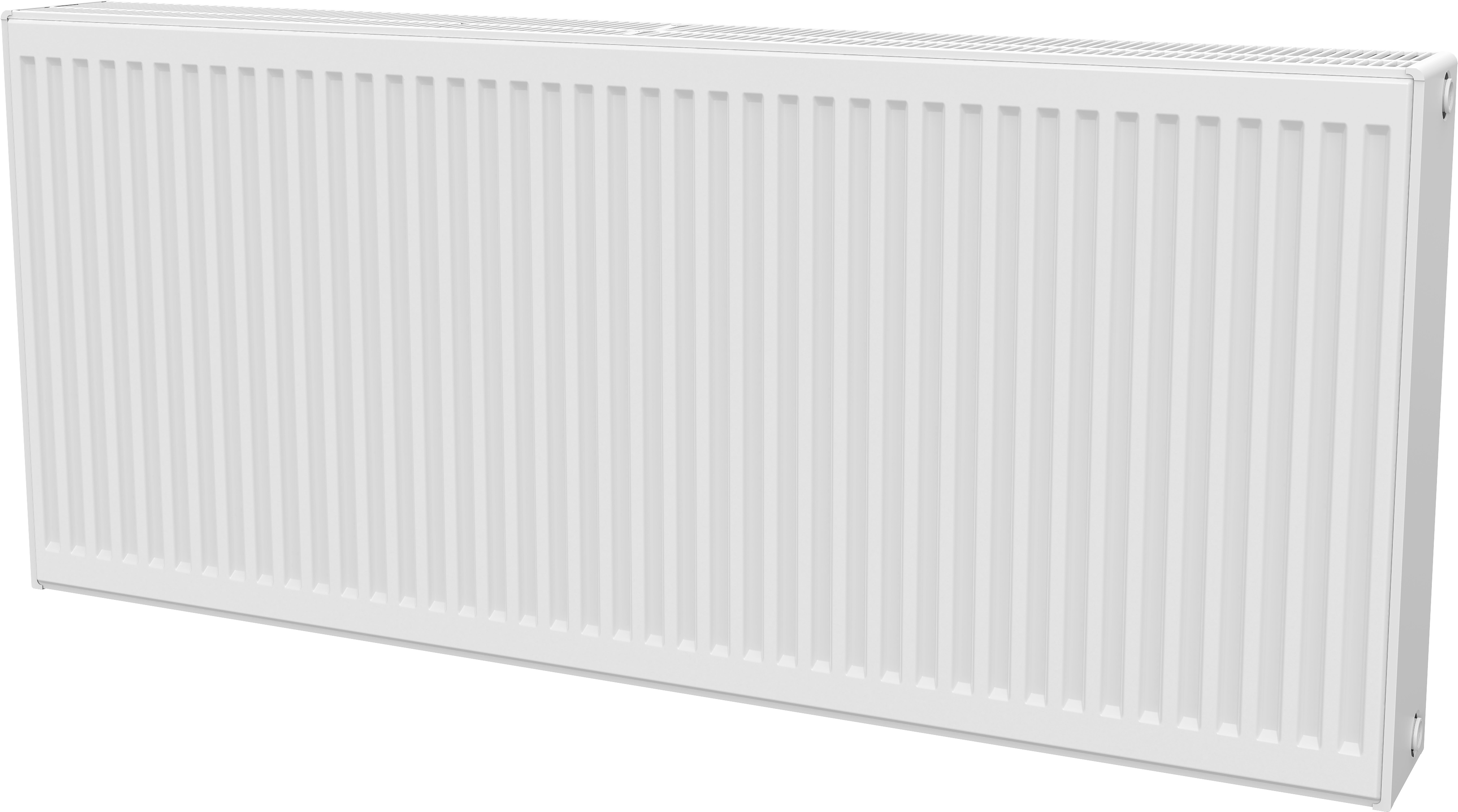 Radiateur eau chaude horizontal 3207W, l.140xH.60cm blanc DE'LONGHI ...