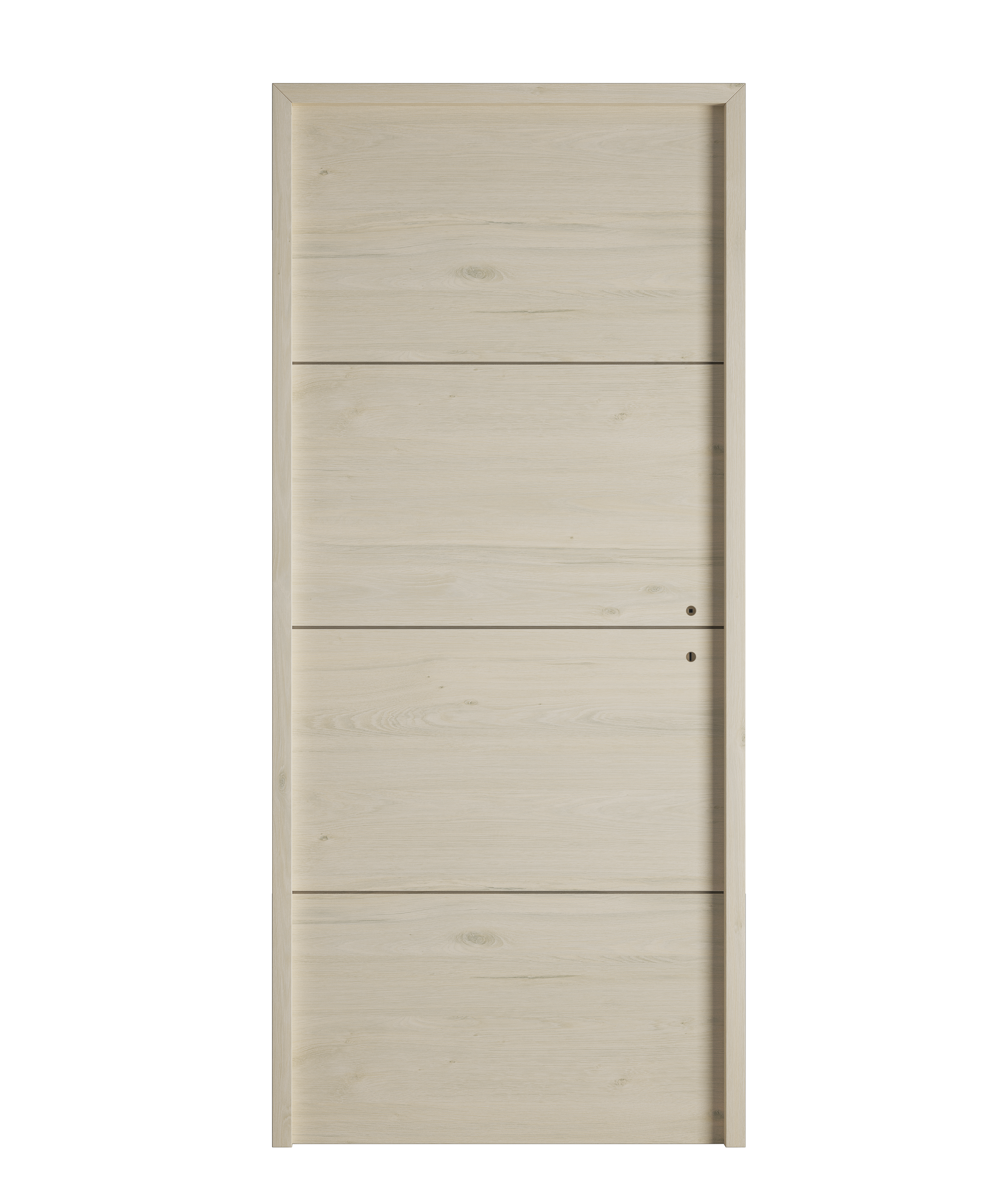 Bloc-porte mdf Lisbonne, H.204 x l.83 cm, poussant gauche | Leroy Merlin