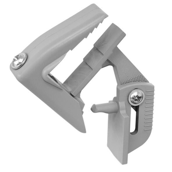 5 crochets universelle pvc gris GIRPI, Dév.16 cm | Leroy Merlin