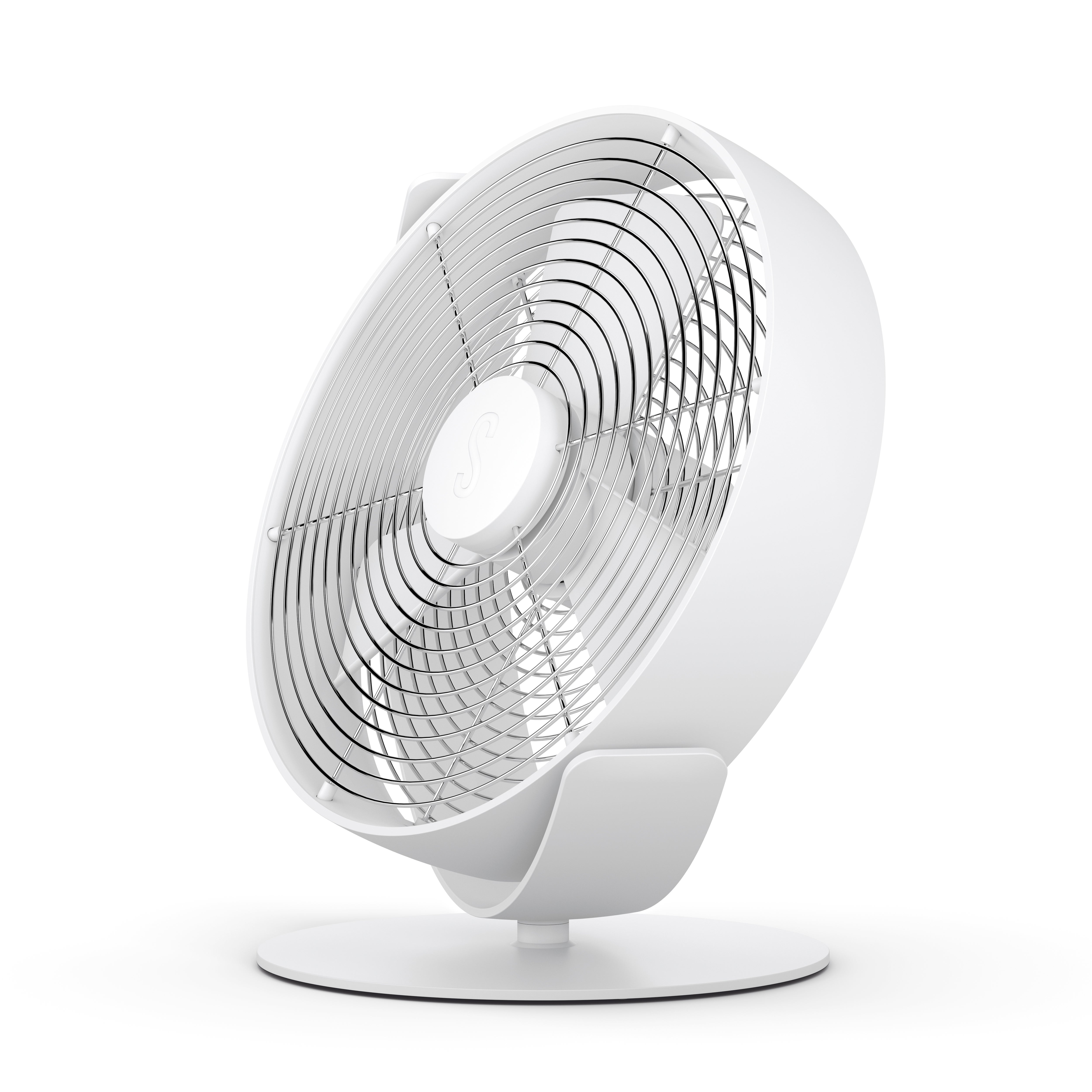 Ventilateur à poser, STADLER FORM, Tim silent blanc 9.3 W, D25 cm ...