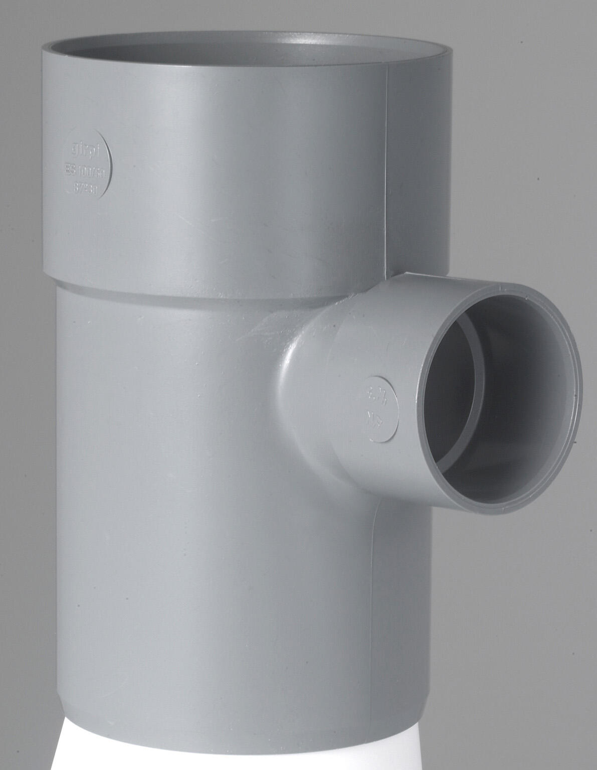 Té réduit PVC mâle / femelle 87° Diam.100/50 mm GIRPI | Leroy Merlin