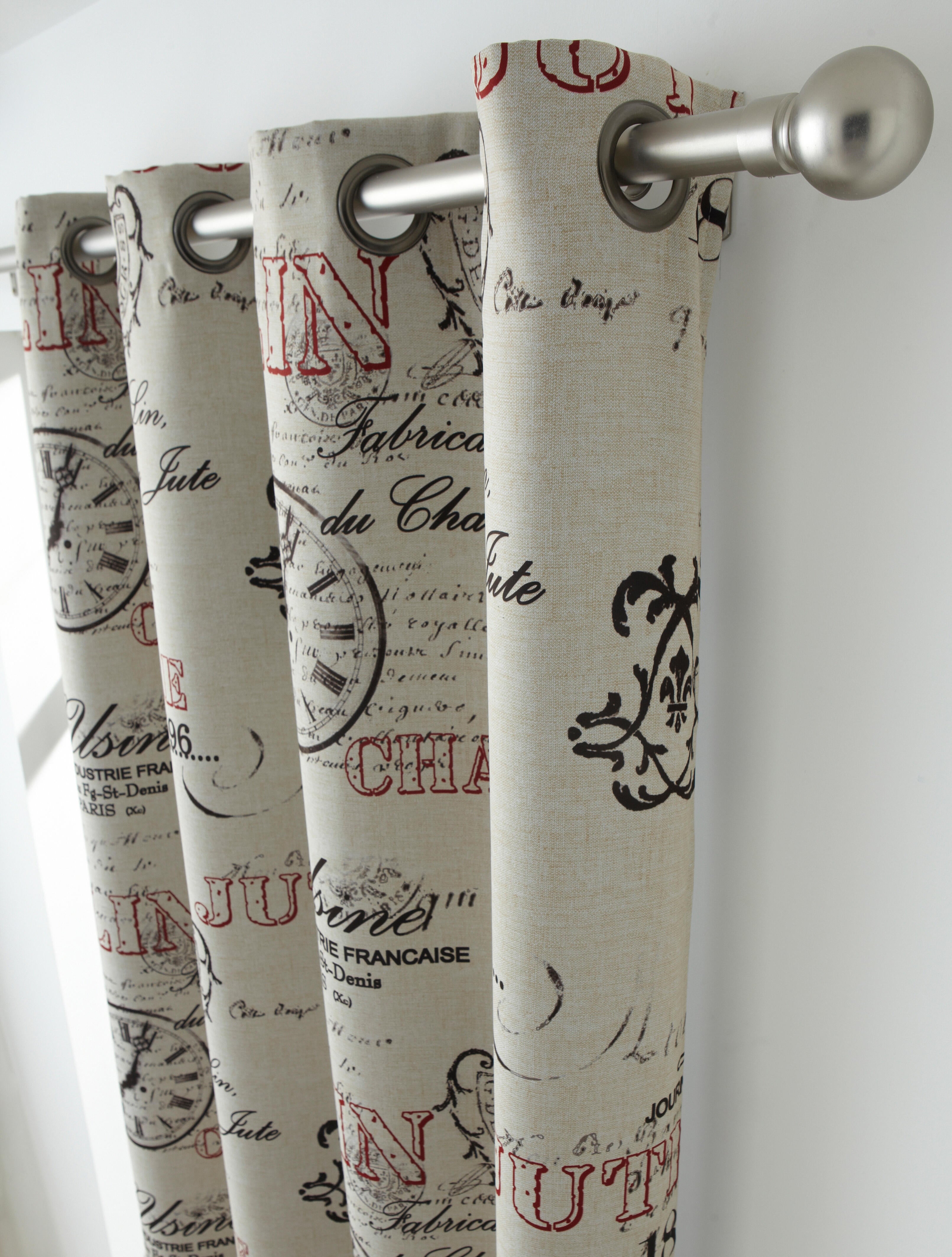 Rideau tamisant tamisant, L'usine, blanc H.260 x l.145 cm | Leroy Merlin