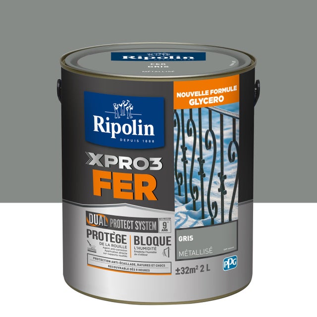 Peinture metal gris au meilleur prix | Leroy Merlin