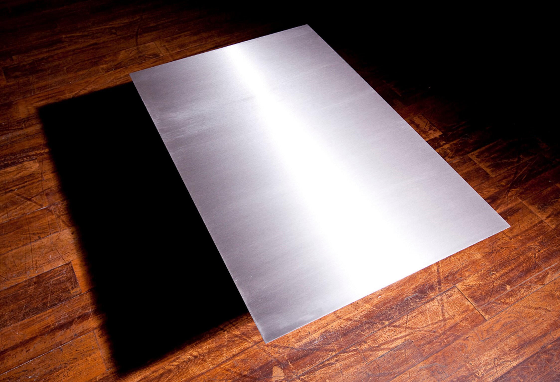 Plaque de protection sol inox EQUATION, l.100 cm x H.0.2 cm | Leroy Merlin