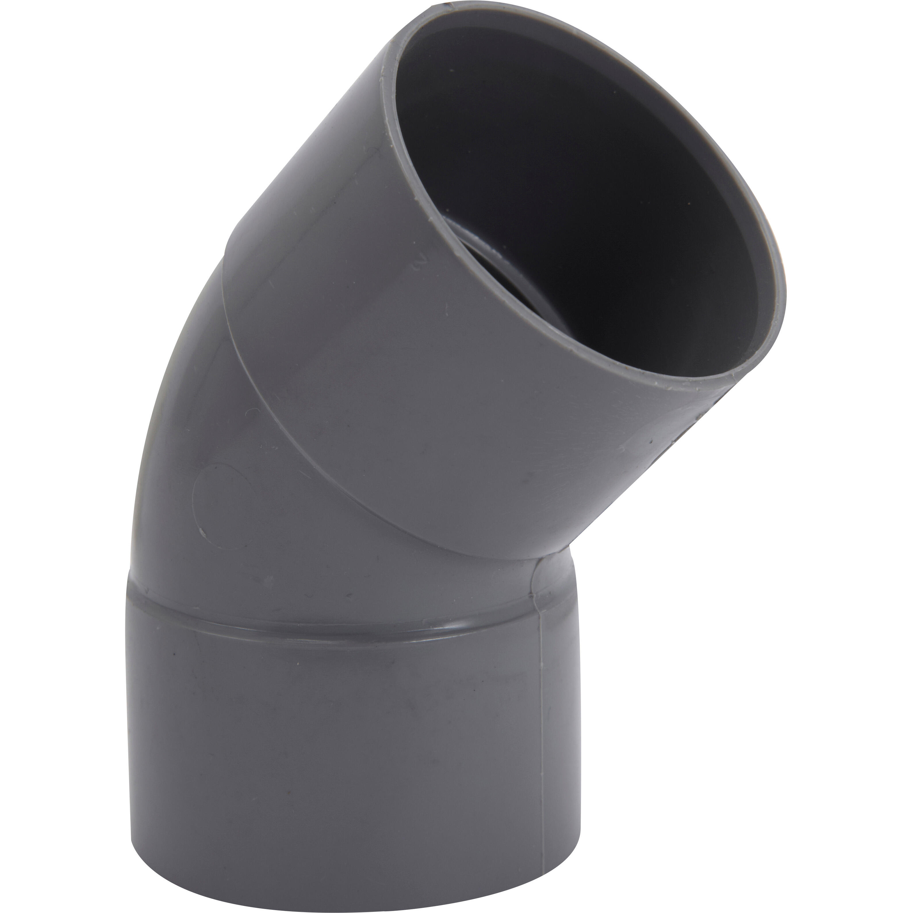 Coude 45° en pvc à coller, femelle / femelle, D.50 | Leroy Merlin
