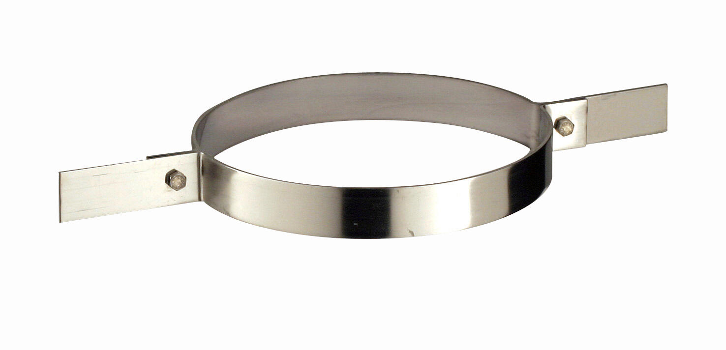 Collier de fixation pour tubage POUJOULAT Diam.100 mm non peint | Leroy ... Collier de fixation pour tubage POUJOULAT Diam.100 mm non peint | Leroy ...