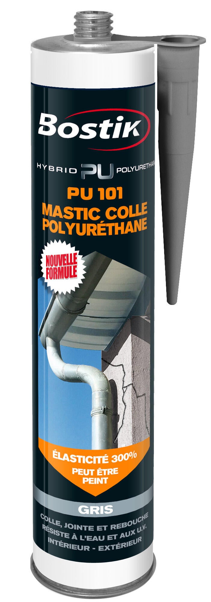 Colle mastic Hybrid polyuréthan pu 101 BOSTIK, 300ml | Leroy Merlin