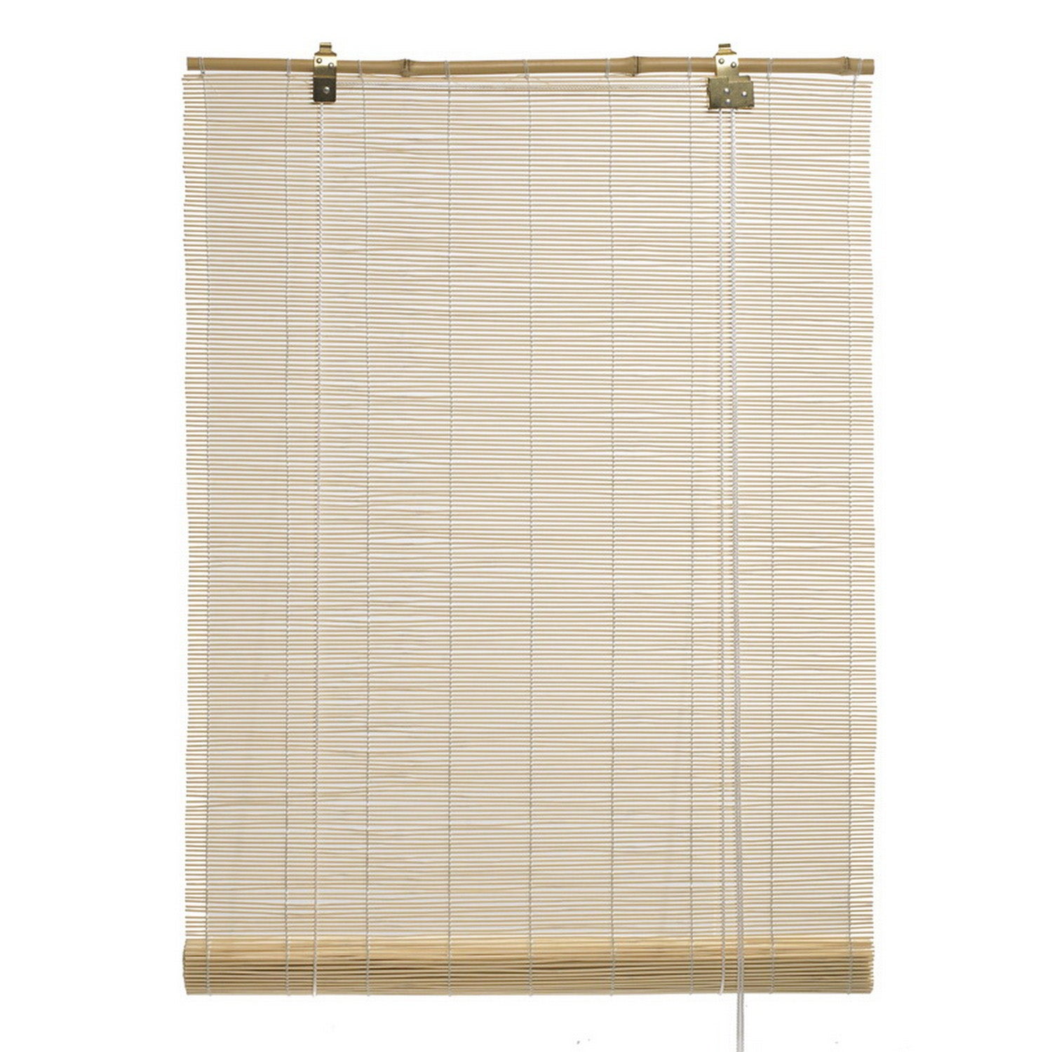 Store enrouleur tamisant Bambou djibf naturel, l.90 x H.180 cm | Leroy ...