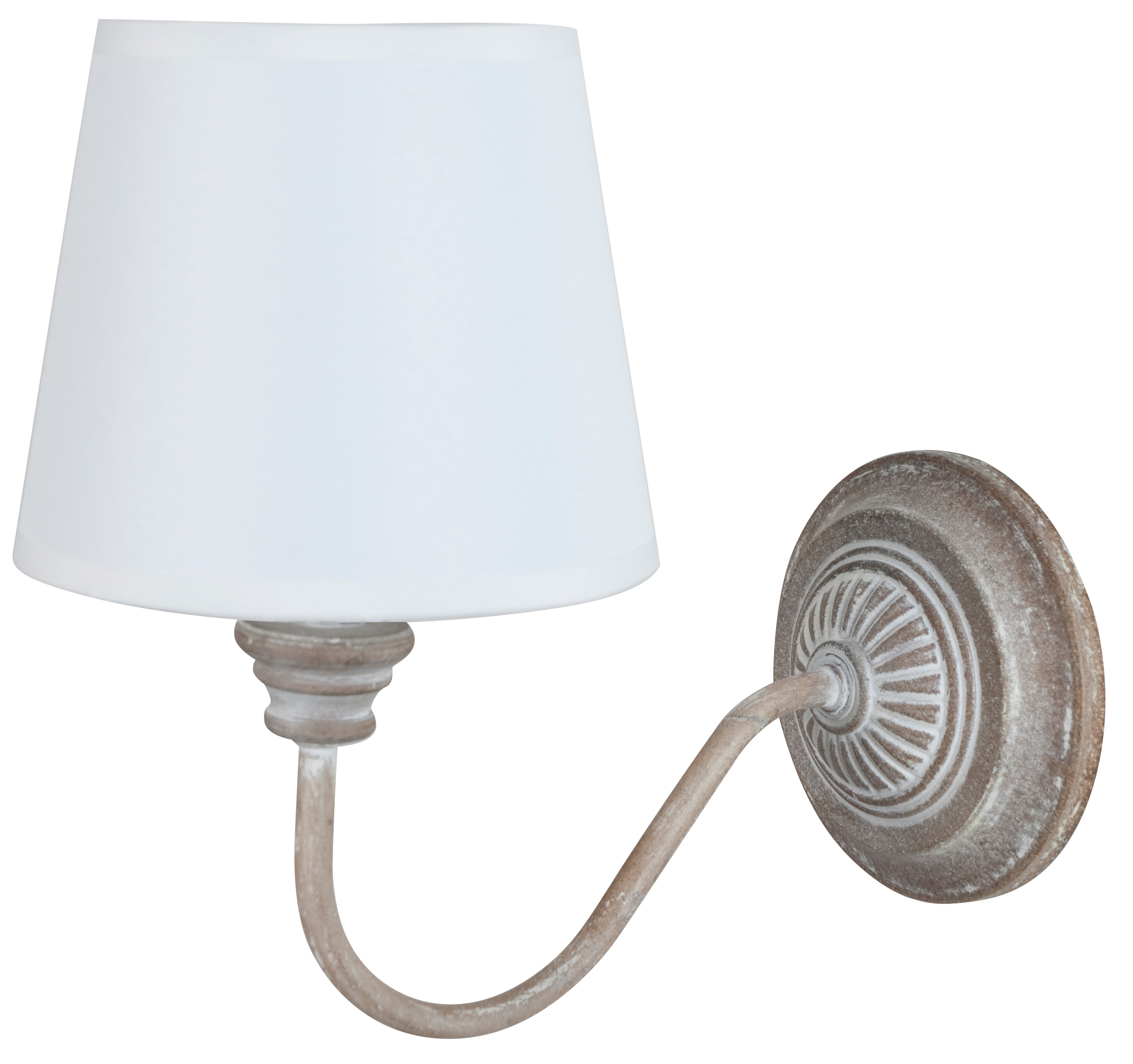 Applique 1x e14 max 40W, campagne bois naturel / blanc COREP Suzy ...