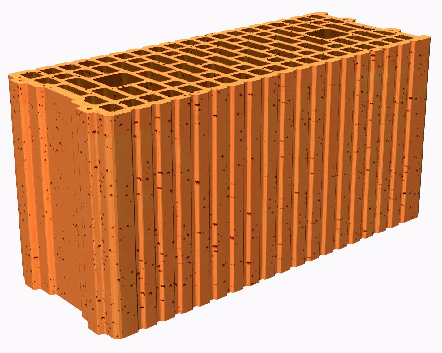 Brique terre cuite NF P.50 x H.20-POROTHERM | Leroy Merlin Brique terre cuite NF P.50 x H.20-POROTHERM | Leroy Merlin