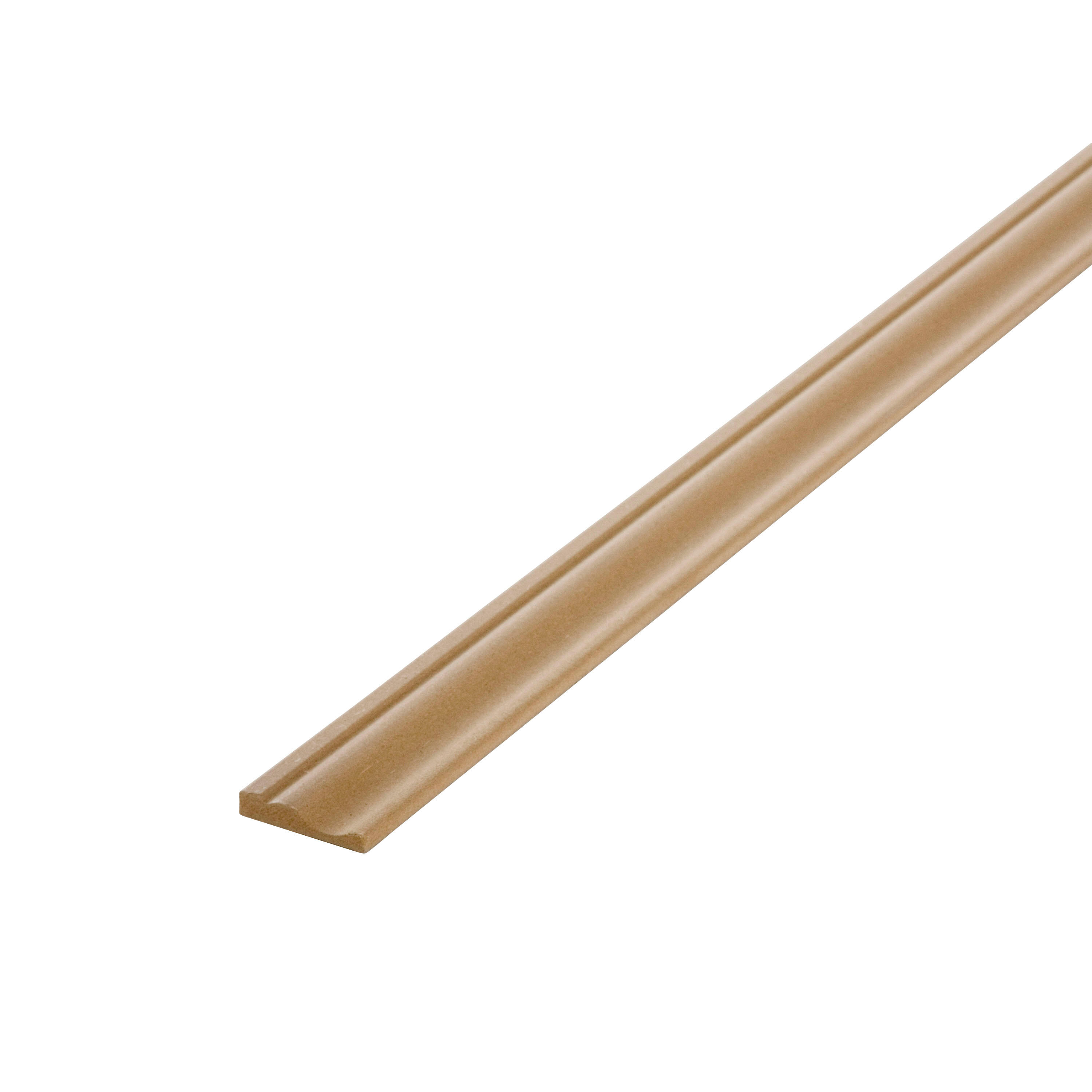 Chambranle médium (MDF) classique , 9 x 48 mm, L. 2.44 m | Leroy Merlin