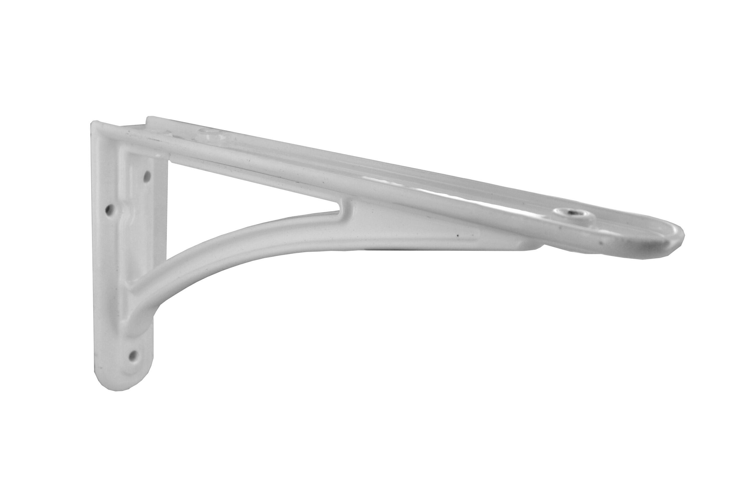 Equerre Solyd aluminium epoxy blanc, H.10 x P.20 cm | Leroy Merlin