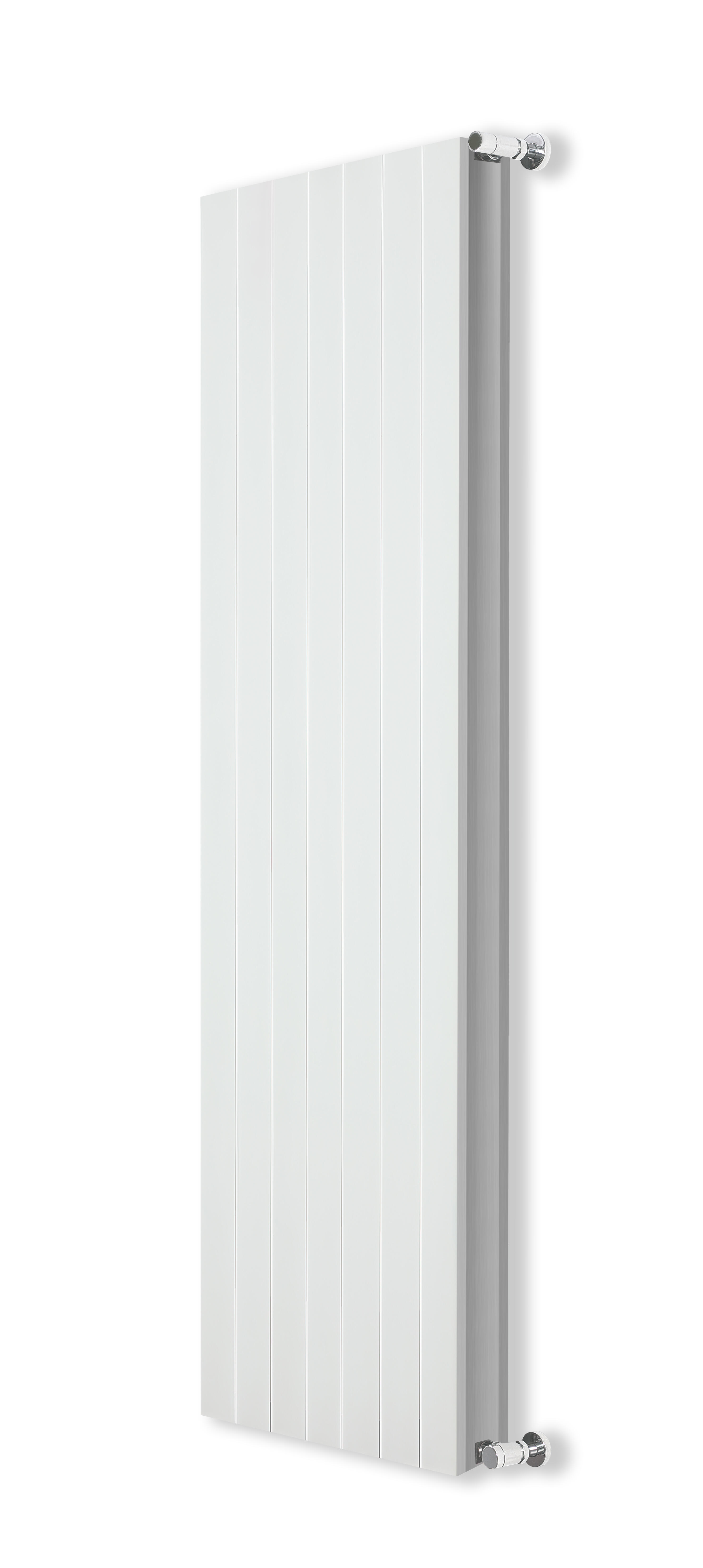 Radiateur eau chaude vertical Fly blanc, 2110W H.182.6 x l.56 cm ...