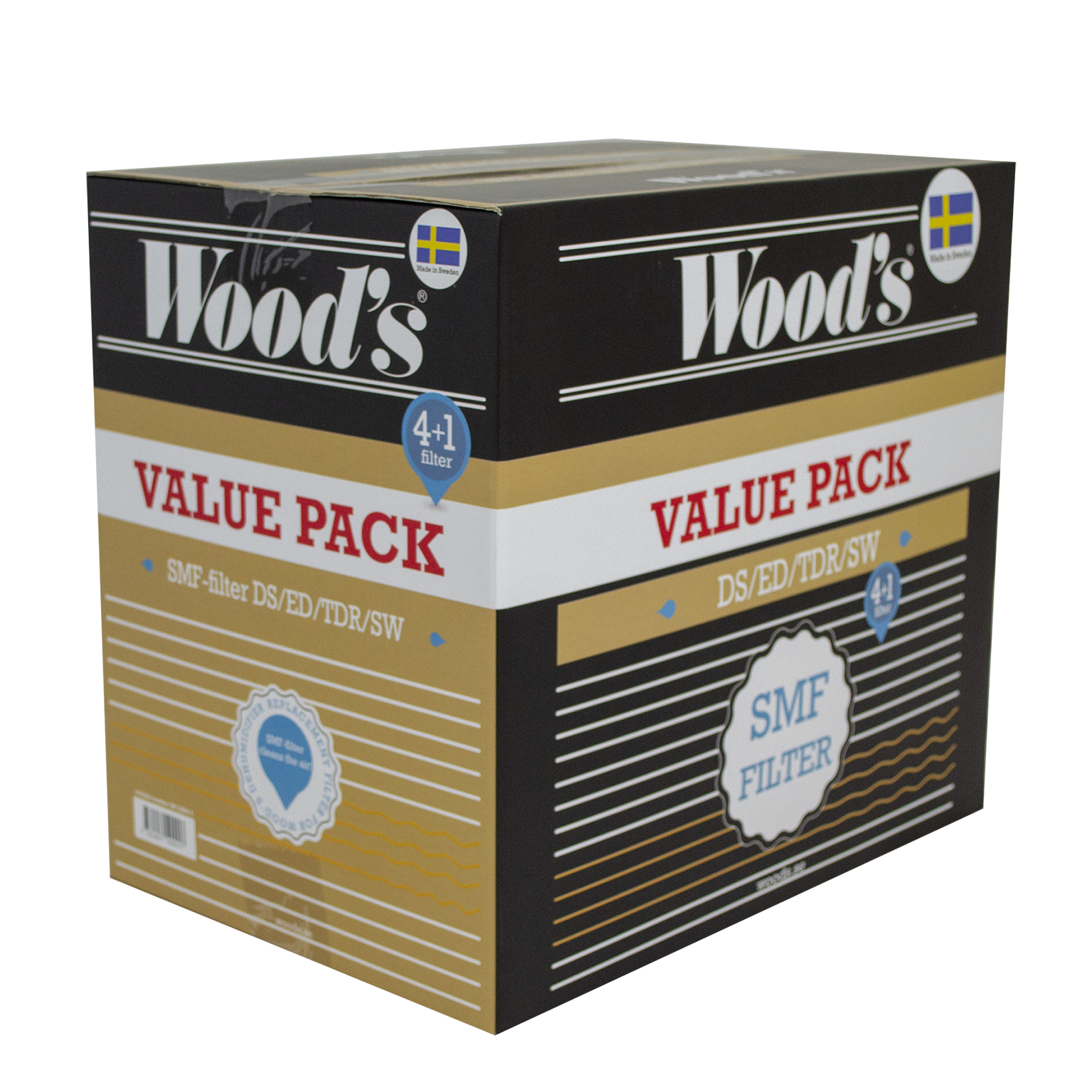 5 Filtres SMF pour déshumidificateur WOOD'S DS/ED/TDR/SW/LD | Leroy Merlin
