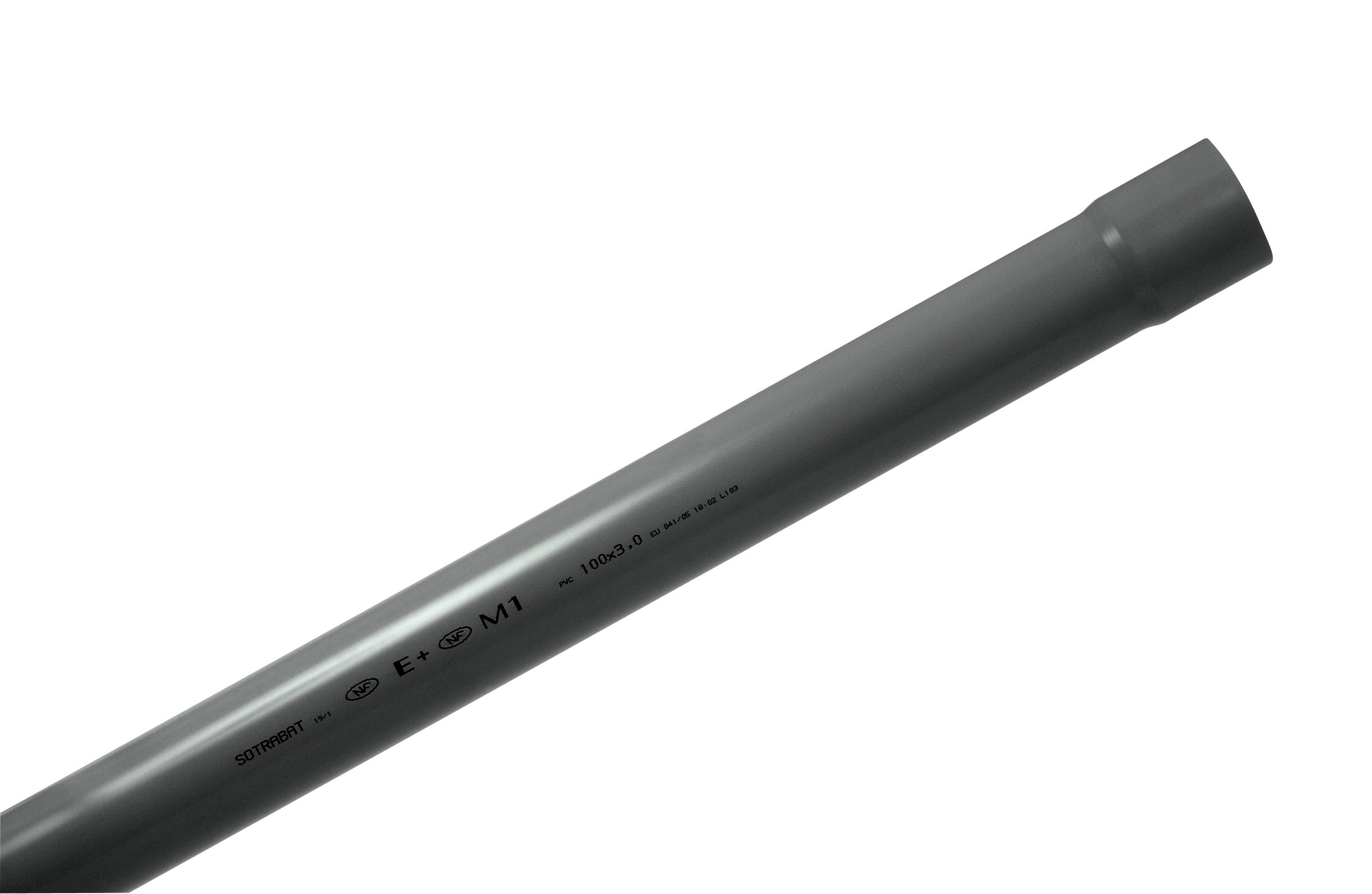 Tube PVC NFE ME, Diam.110 mm L.4 m | Leroy Merlin