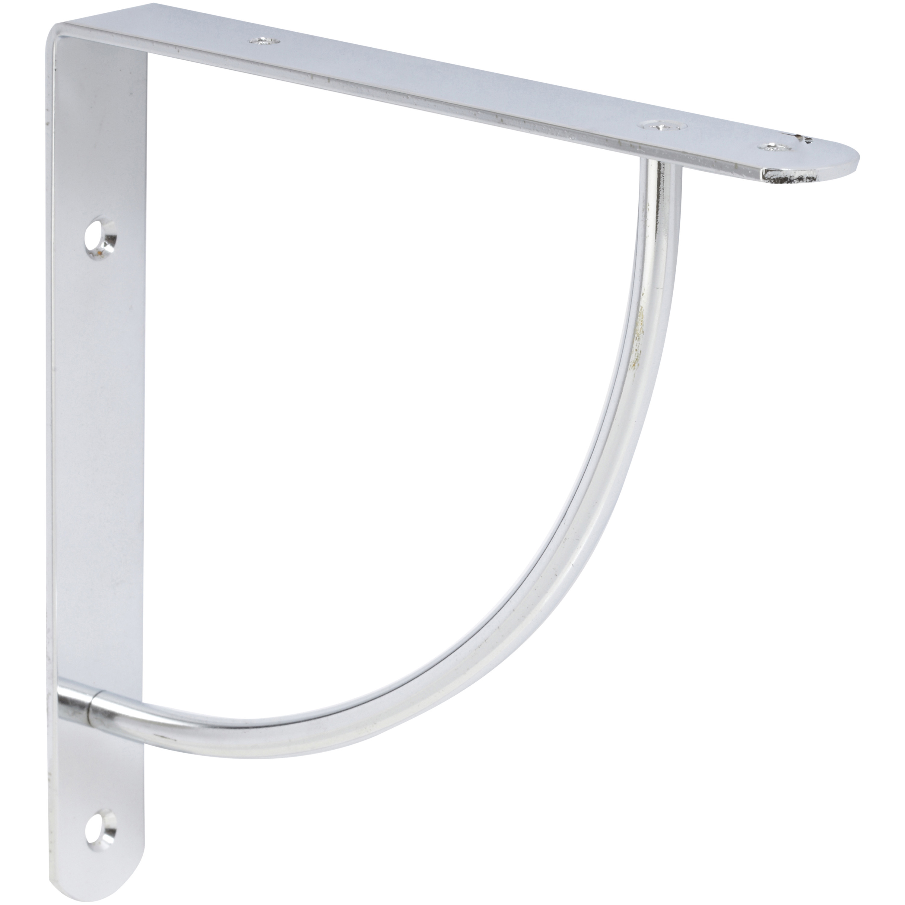 Equerre Bi bop acier chromé gris, H.18 x P.18 cm | Leroy Merlin