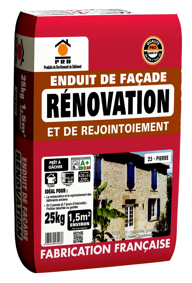 Enduit de facade renovation prb au meilleur prix | Leroy Merlin