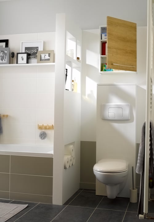 Fuite sur un wc suspendu Marseille | Leroy Merlin