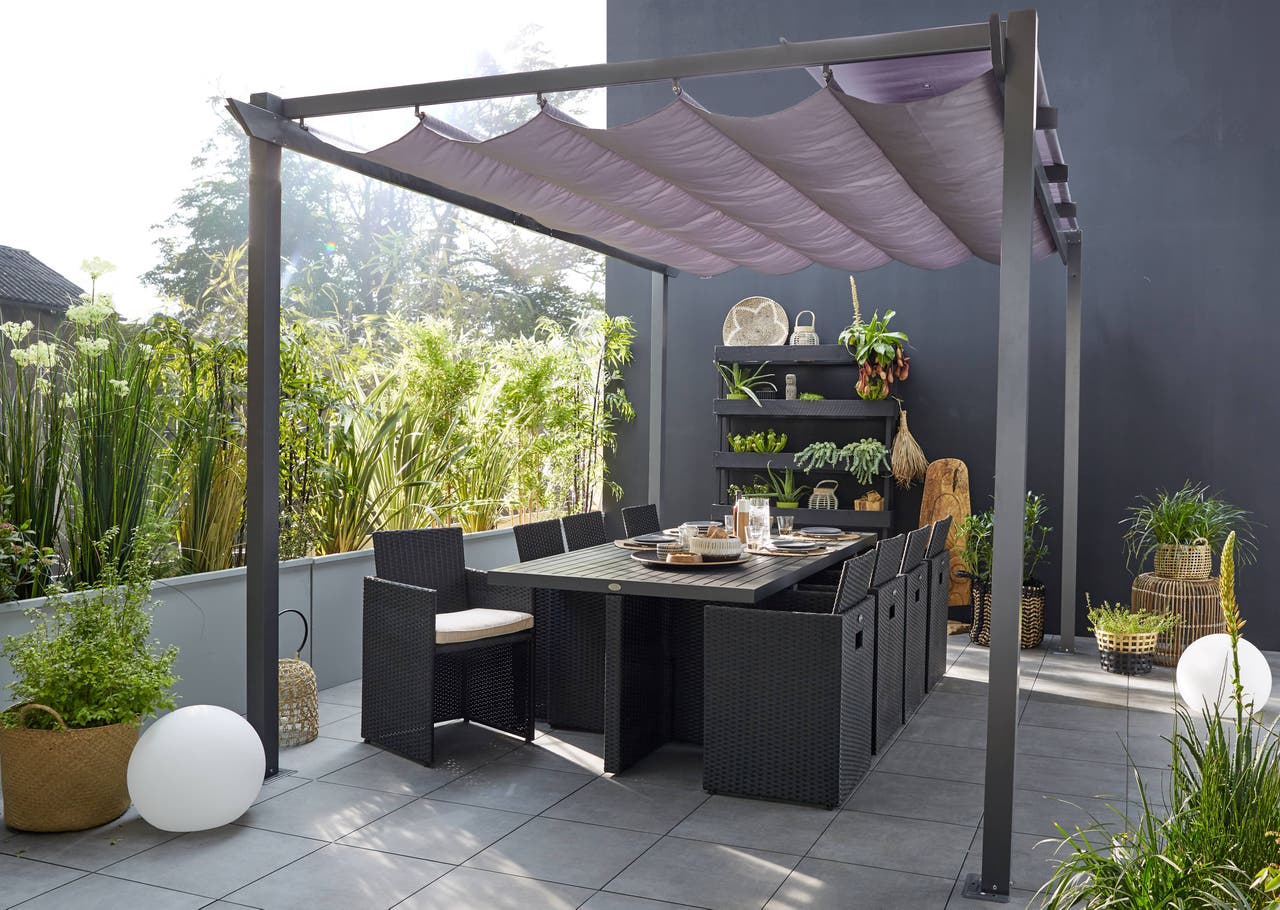 Une tonnelle pour un accueil chaleureux | Leroy Merlin