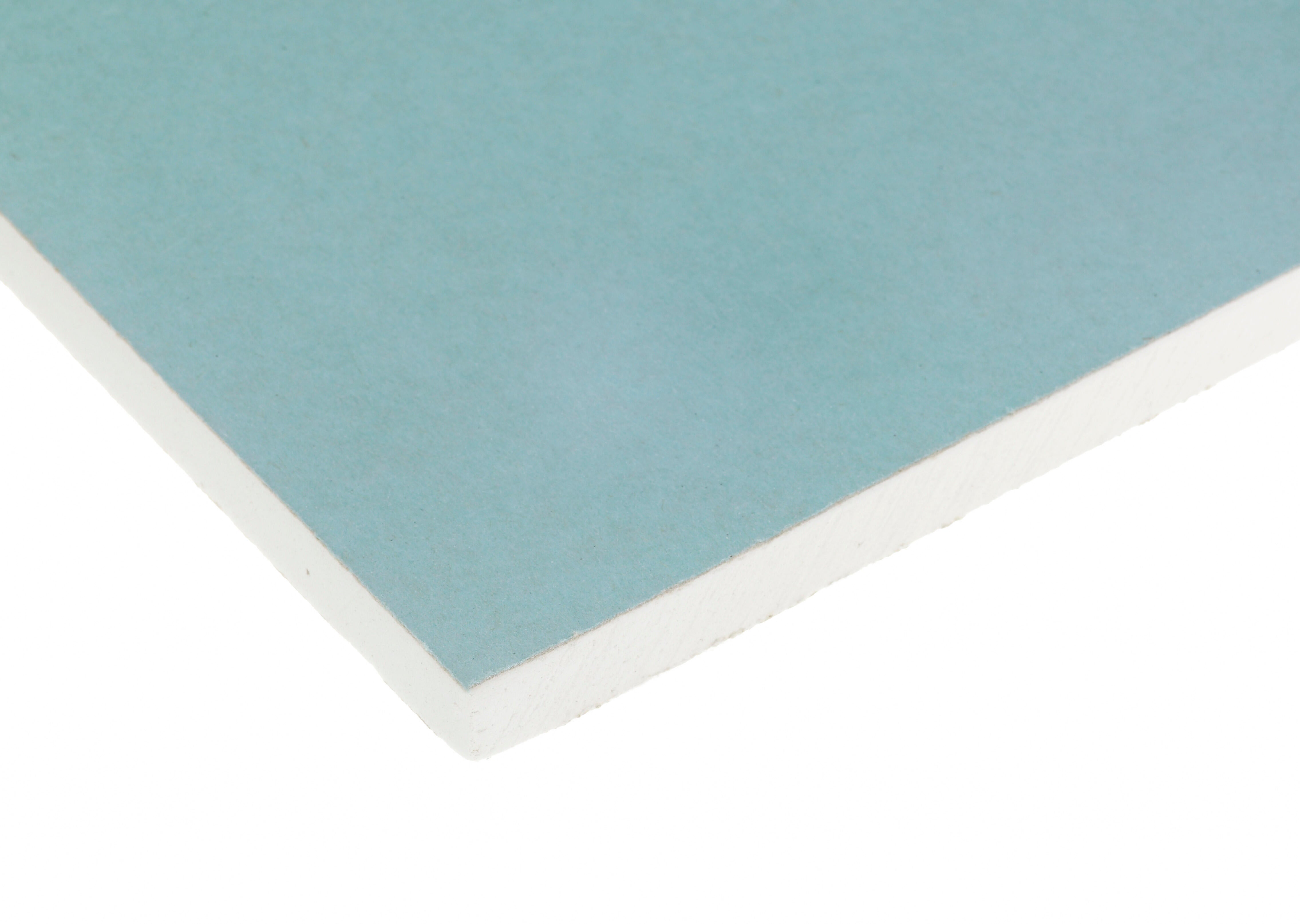Plaque de plâtre BA 13 Hydrofuge H1 Norgips NF L.250 x l.120 cm | Leroy ...