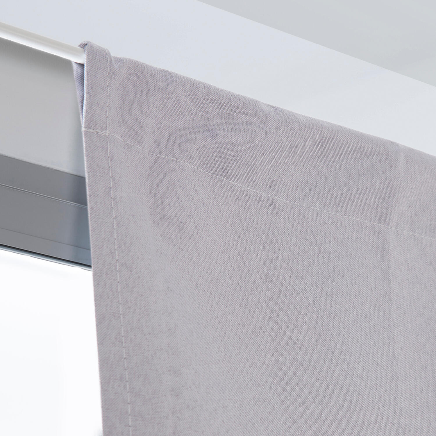 Vitrage occultant, Copenhague gris l.80 x H.160 cm | Leroy Merlin