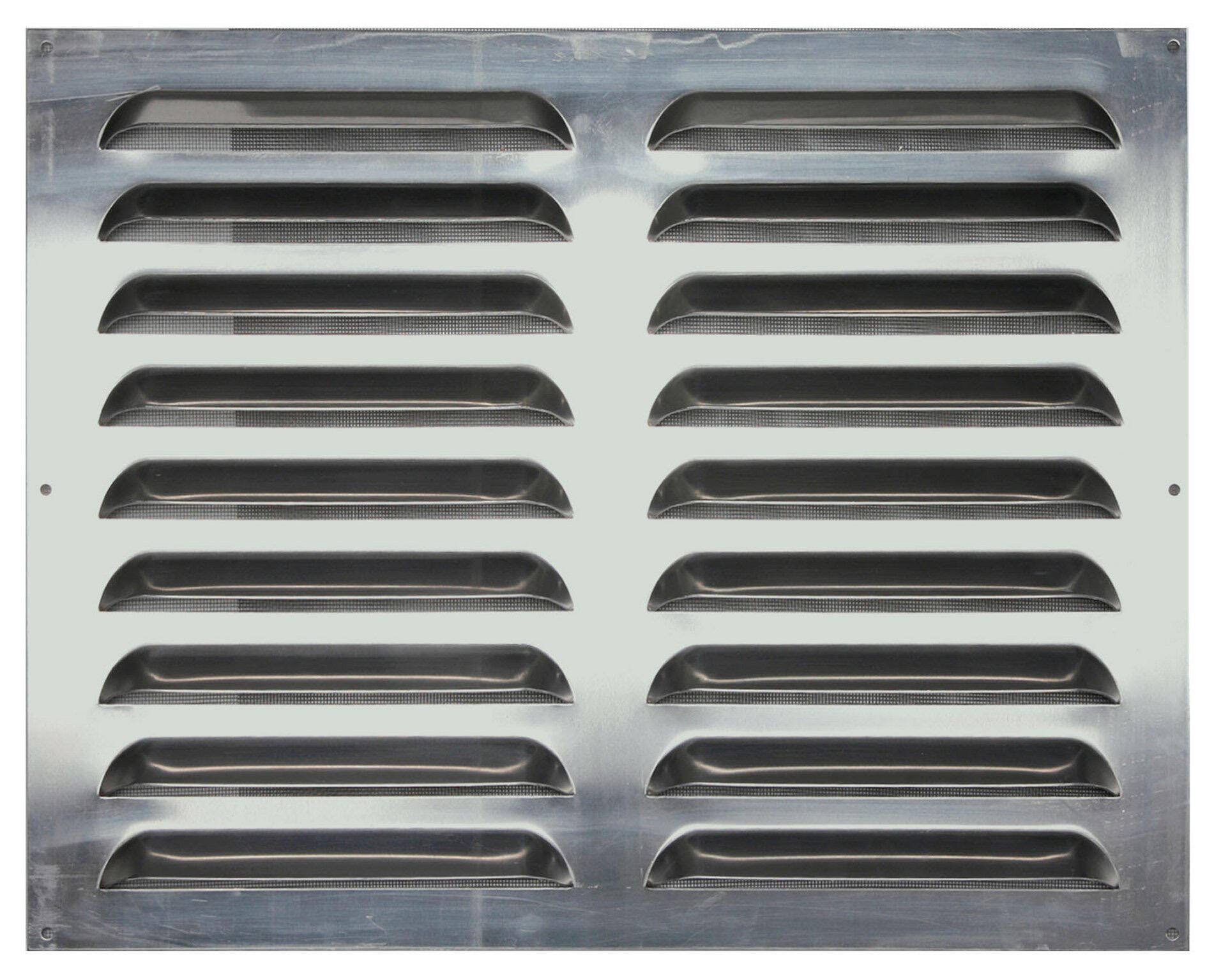 Grille d'aération aluminium naturel, L.40 x l.50 cm | Leroy Merlin