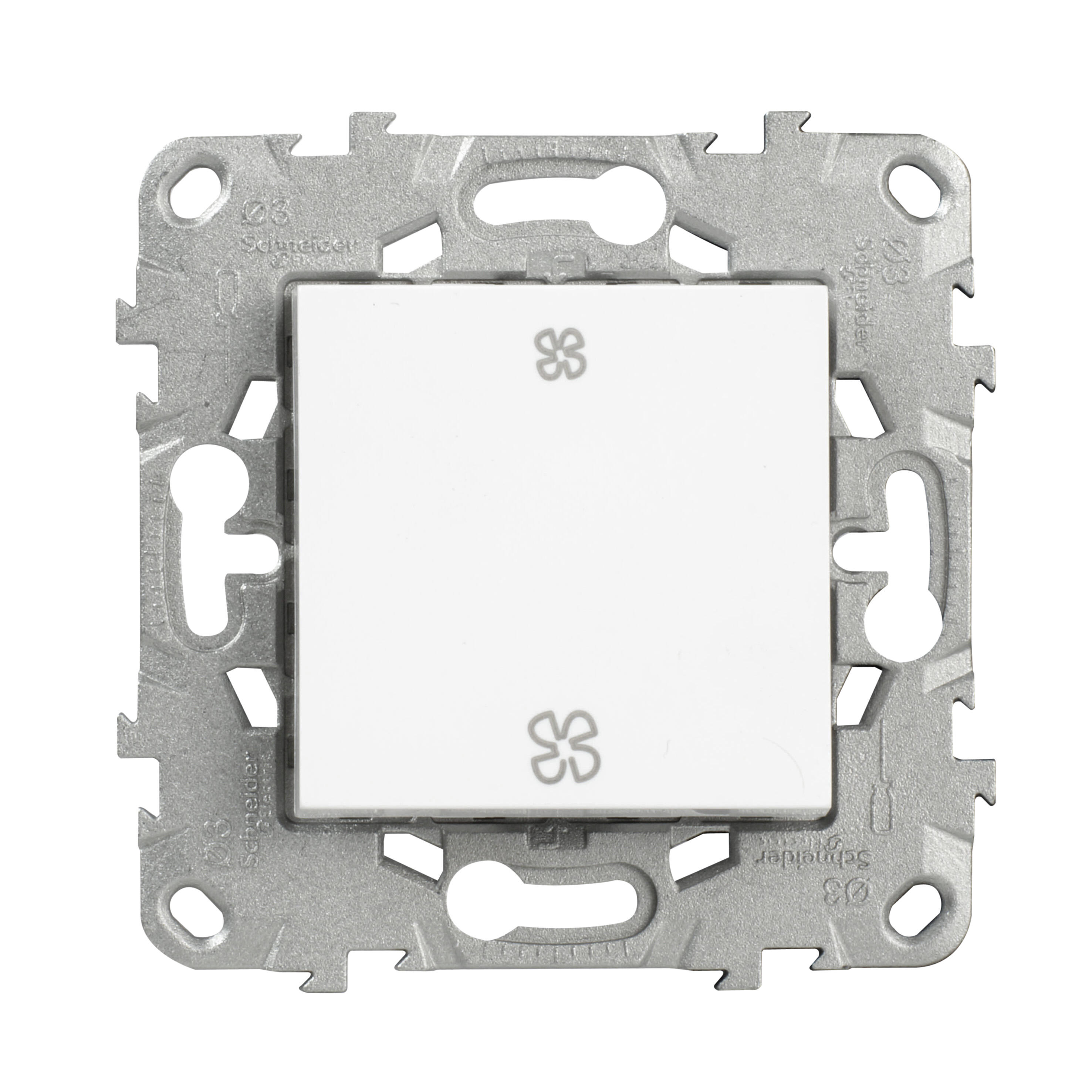 Interrupteur vmc à assembler Unica, SCHNEIDER ELECTRIC, blanc | Leroy ...