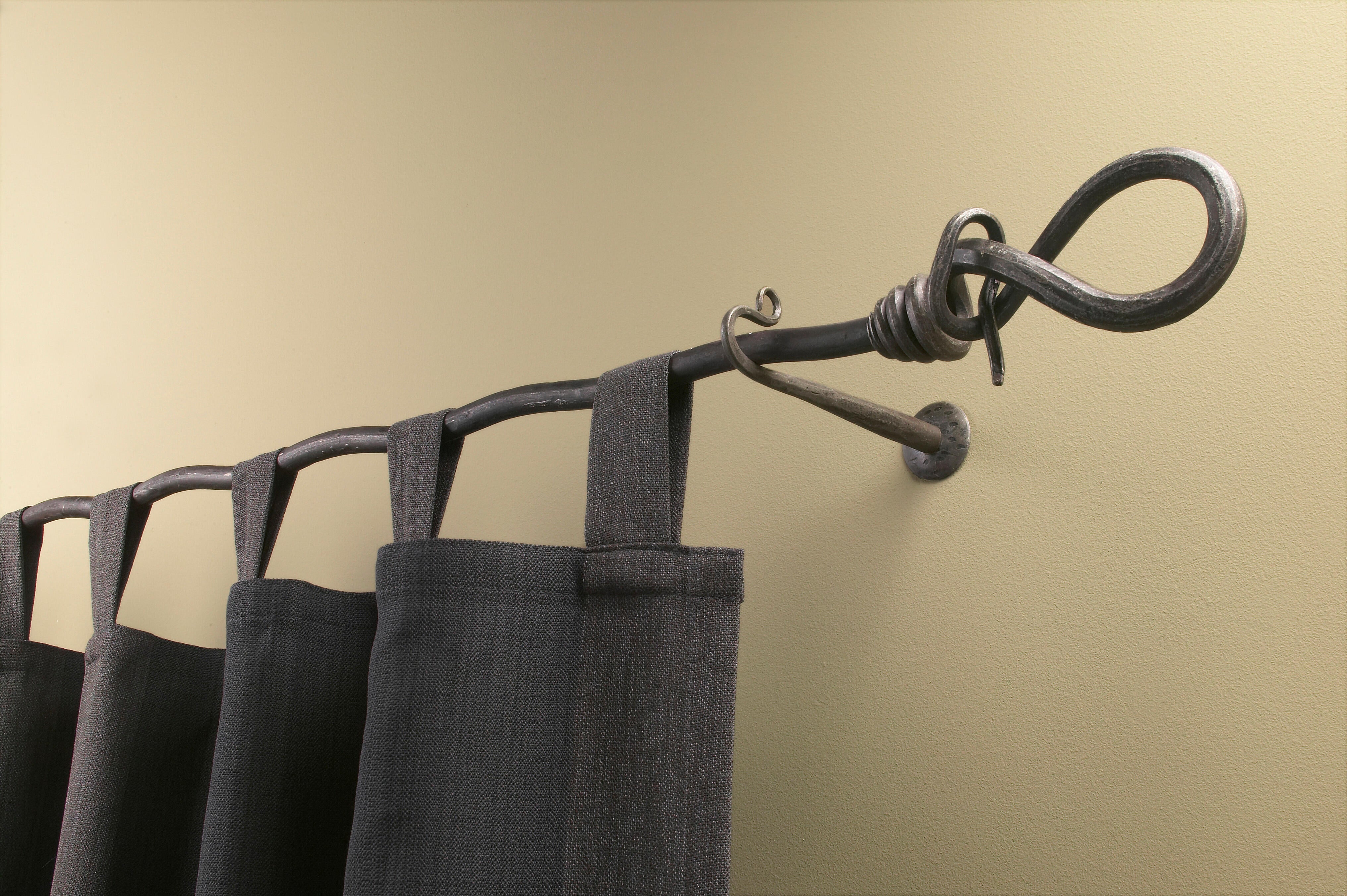 Une barre à rideau ondulée | Leroy Merlin