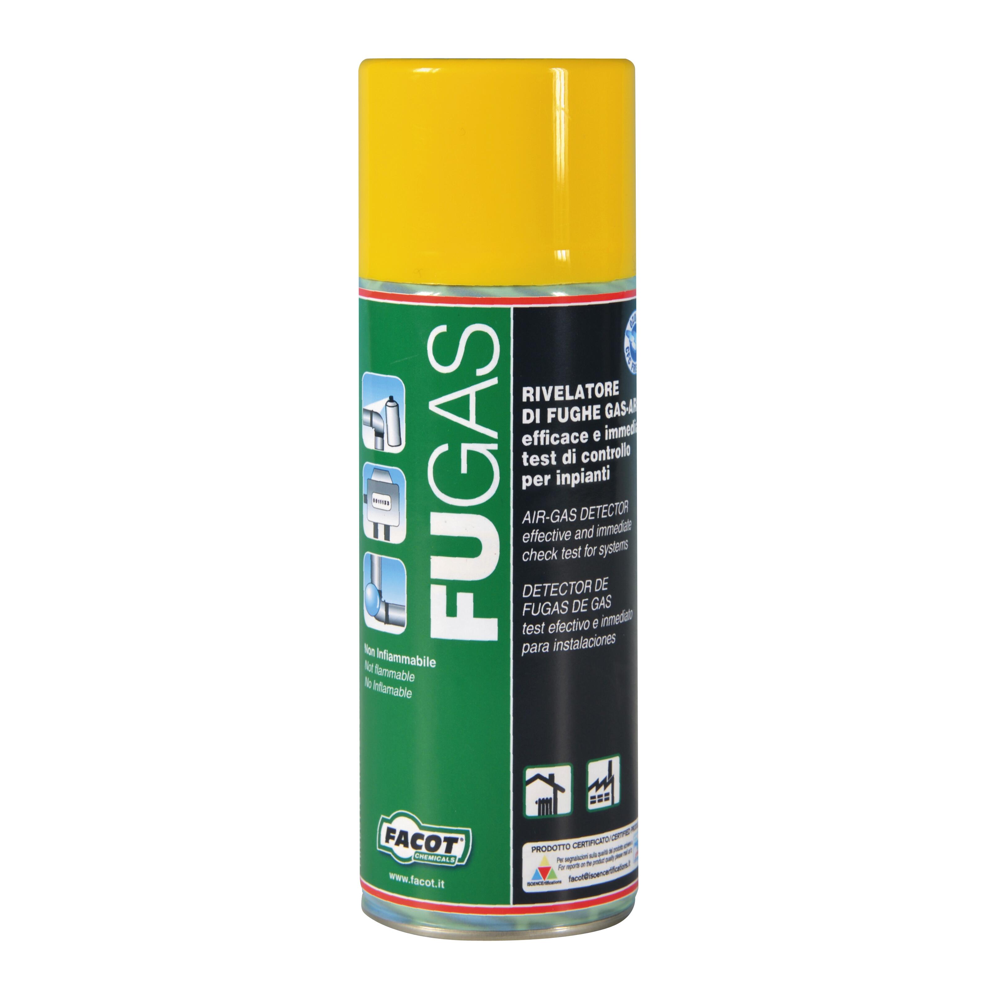 Spray cerca fughe per metano FACOT FUGAS spray 400 ml T. schiumoso 0.4 ...